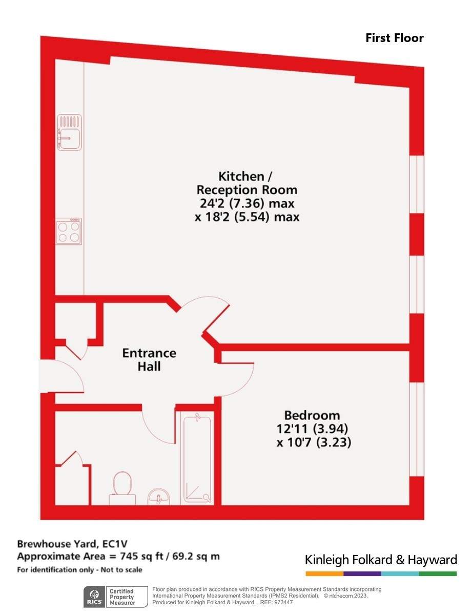 Brewhouse Yard, London EC1V, 1 bedroom flat for sale - 64496887 | PrimeLocation