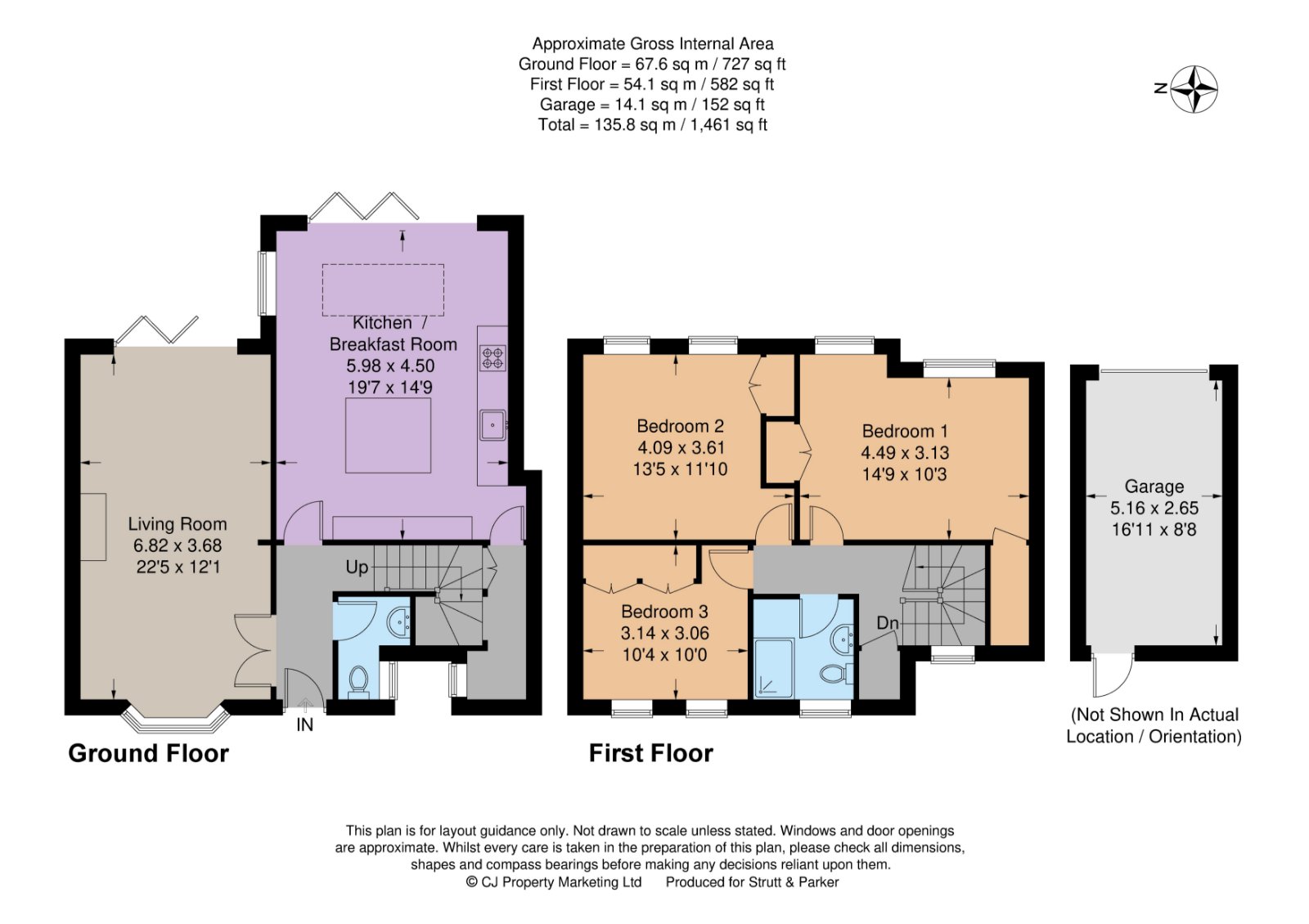 Bull Lane, Gerrards Cross, Buckinghamshire SL9, 3 bedroom semi-detached ...