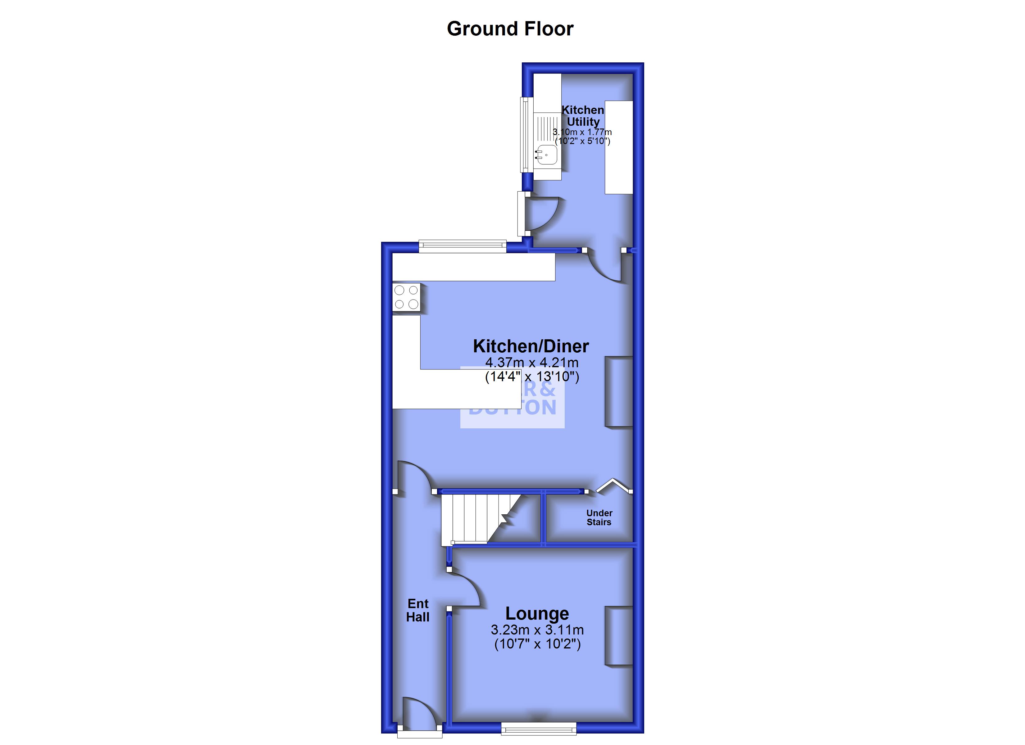 Olive Street, Bacup, Rossendale OL13, 2 bedroom end terrace house for ...