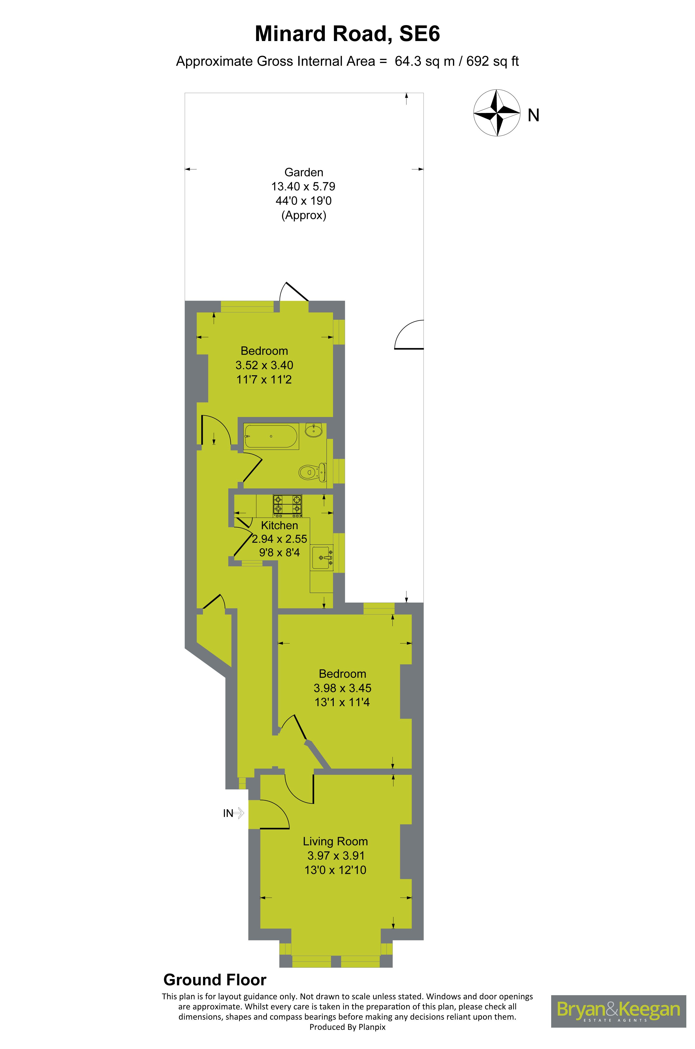 Minard Road, London SE6, 2 bedroom flat for sale - 68613849 | PrimeLocation