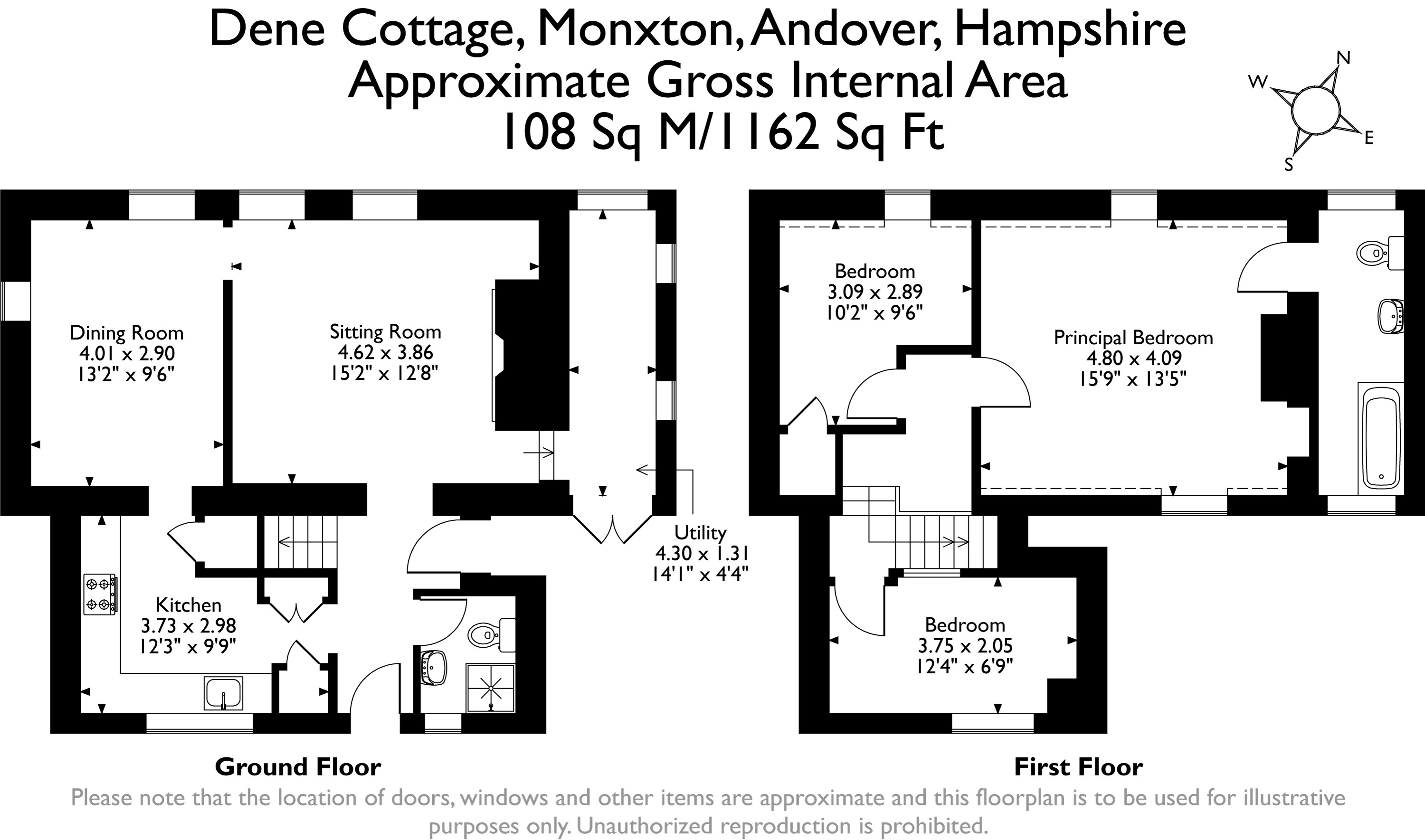 Monxton, Andover, Hampshire SP11, 3 bedroom semi-detached house for ...