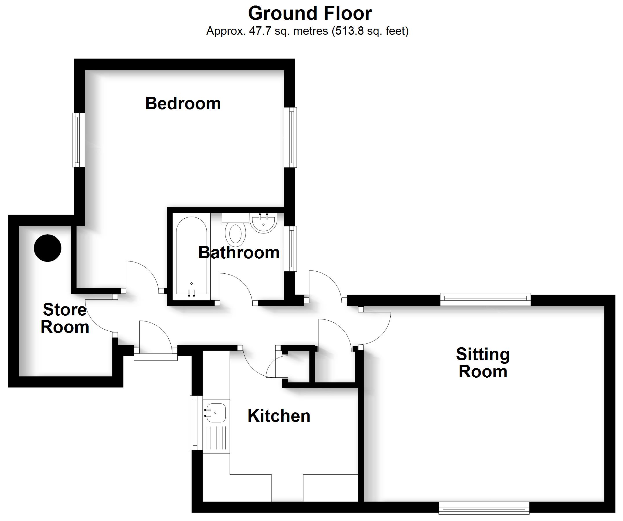 Lettice Martin Croft, Whittlesford, Cambridge CB22, 1 bedroom bungalow ...