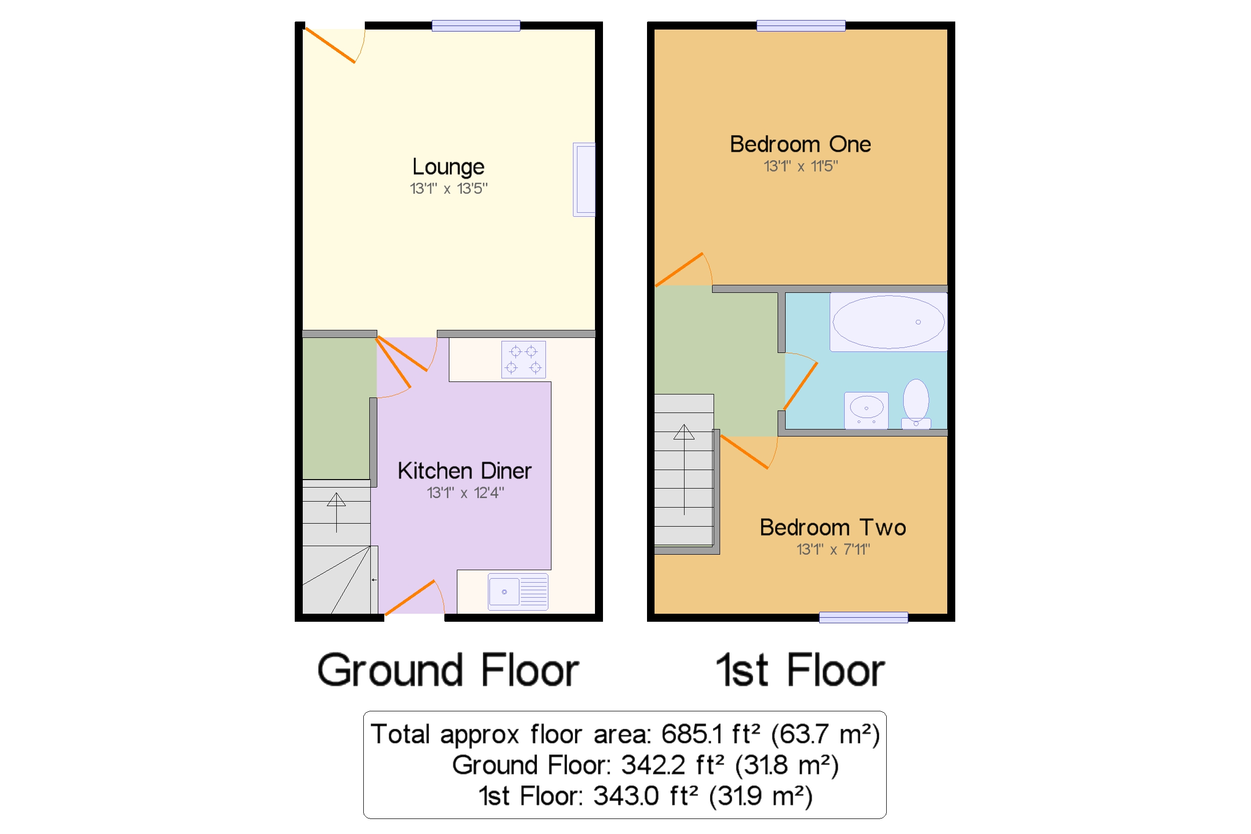 Redhouse Lane, Disley, Stockport, Cheshire SK12, 2 bedroom semi ...