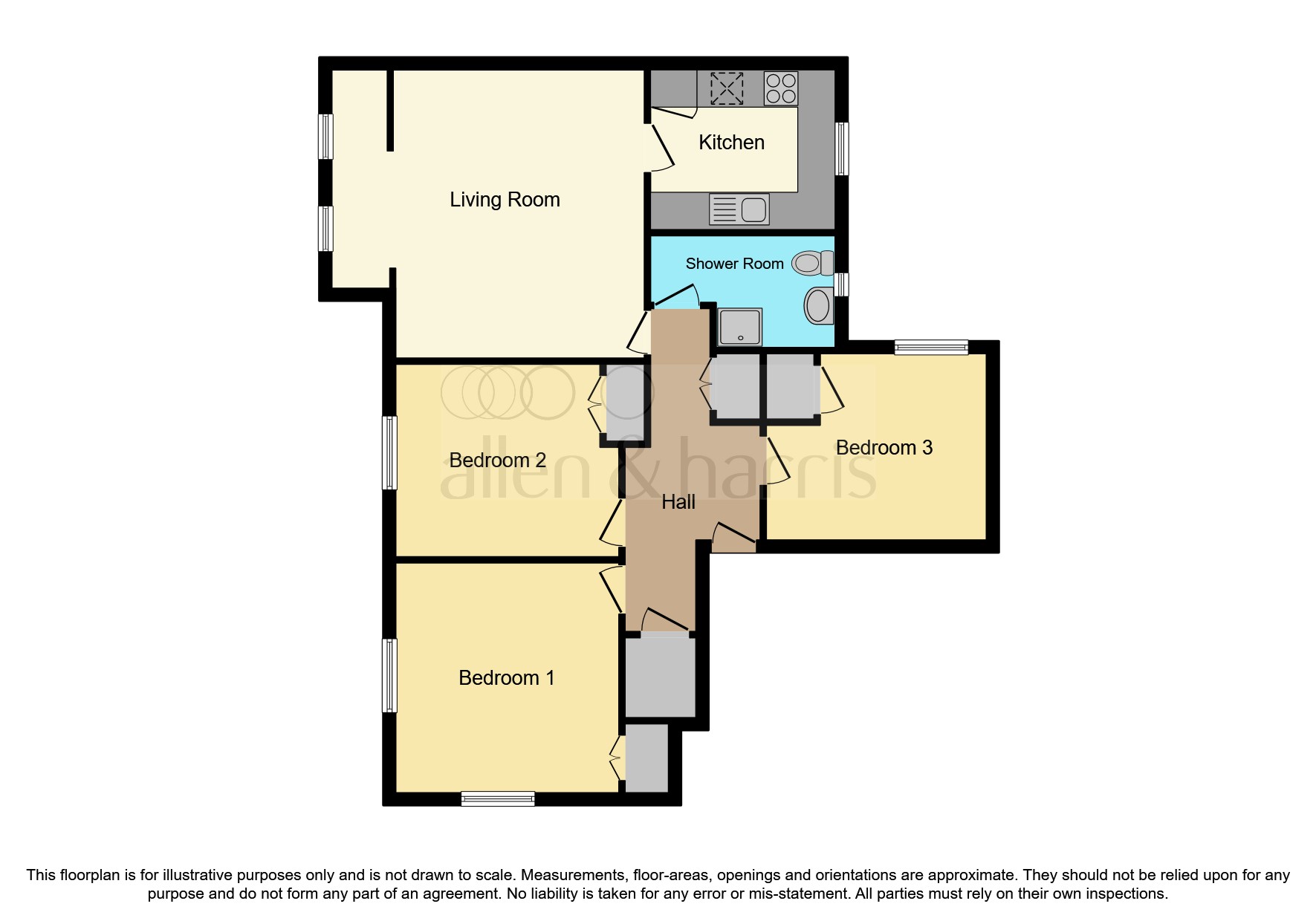 Dougrie Drive, Glasgow G45, 3 bedroom flat for sale - 61748474 ...