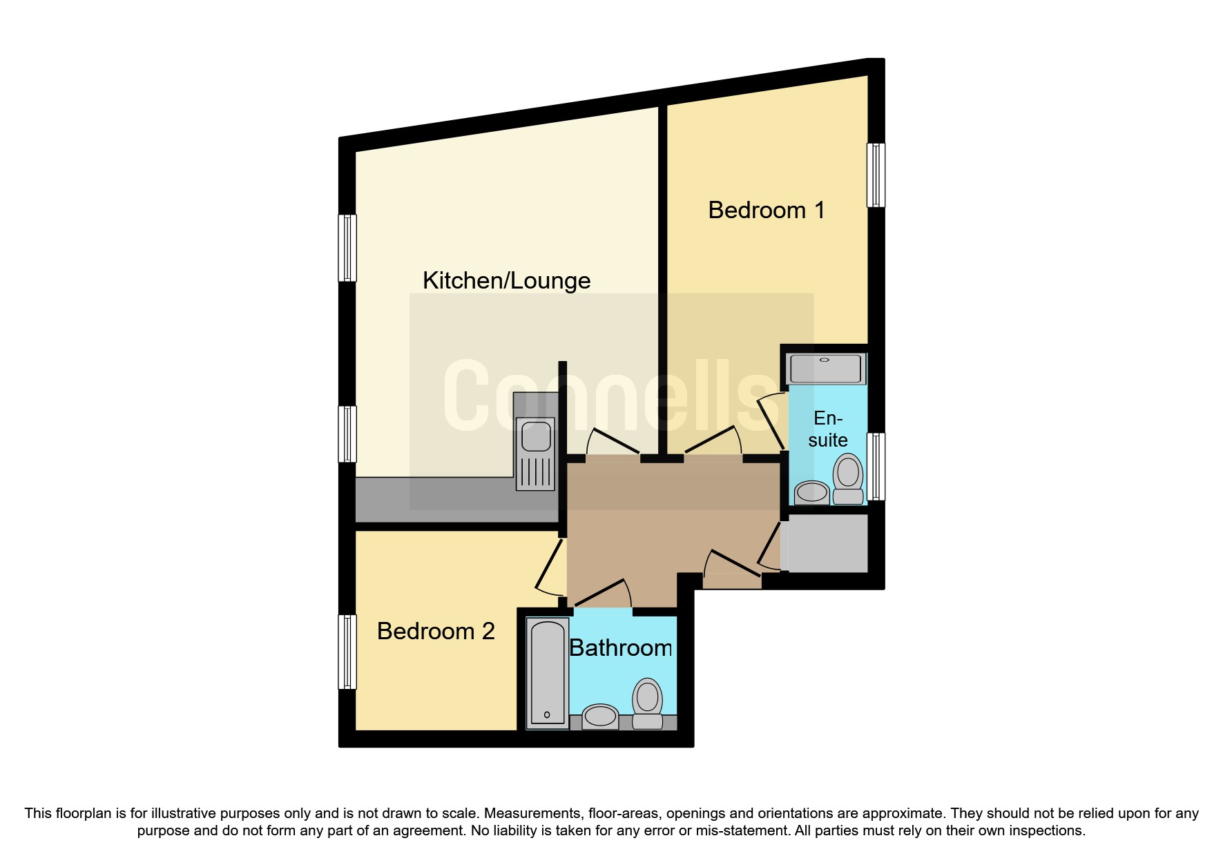 Diglis Court, Diglis Road, Worcester WR5, 2 bedroom flat for sale ...