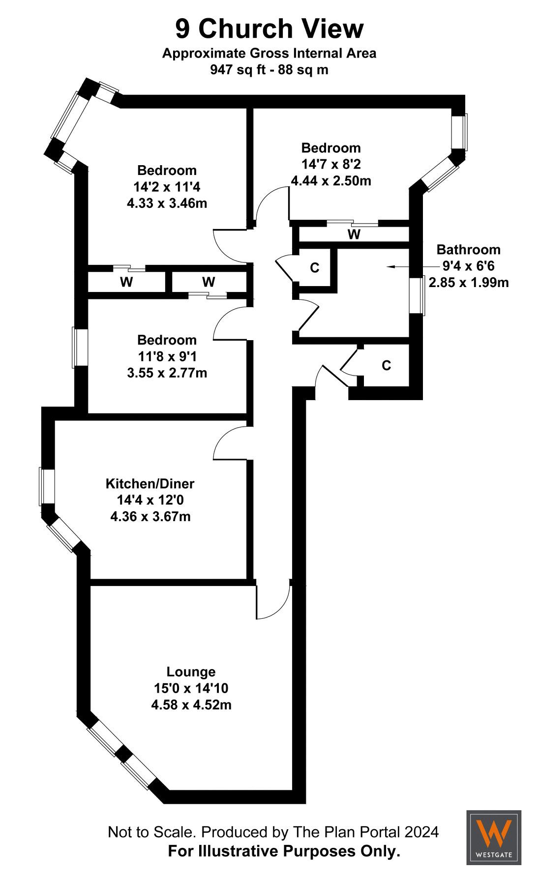 Church View, Coatbridge ML5, 3 bedroom flat for sale - 66740708 ...
