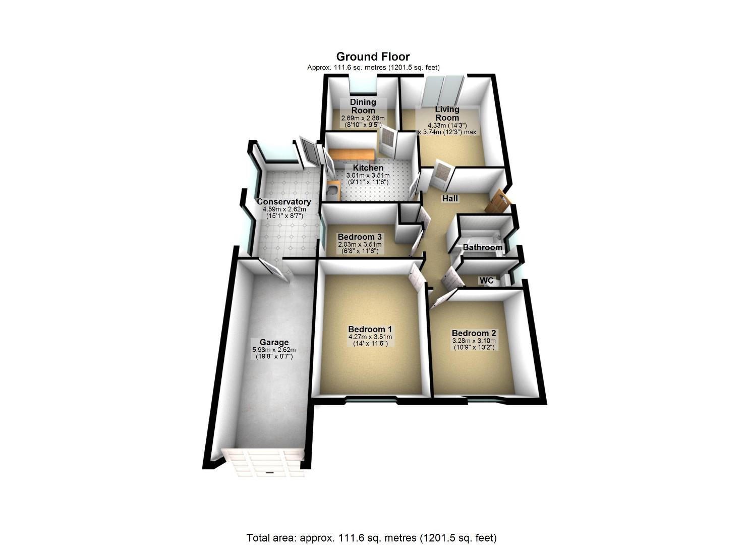 Orchard Rise, Chesterton OX26, 3 bedroom detached bungalow for sale ...