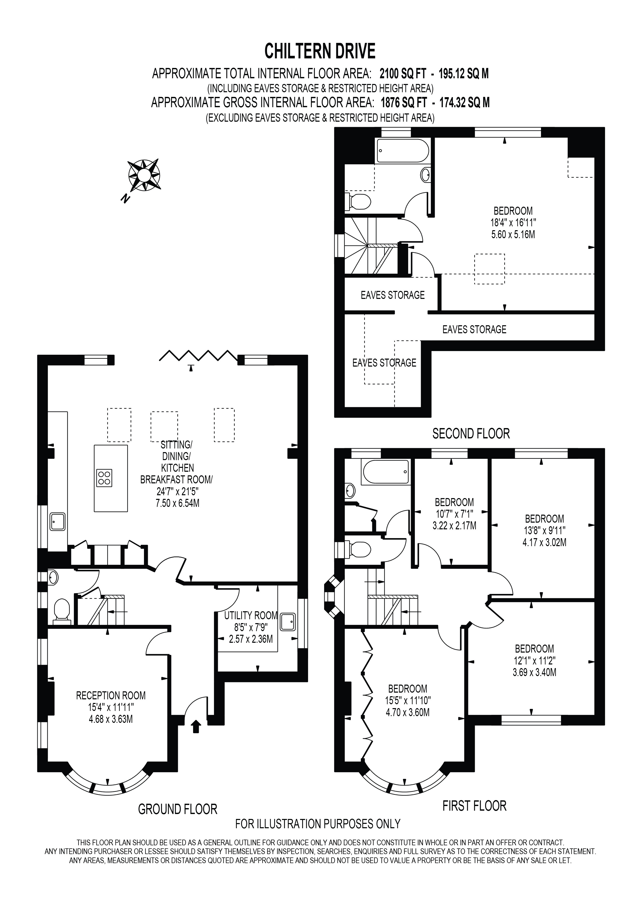 Chiltern Drive, Surbiton KT5, 5 bedroom detached house for sale ...