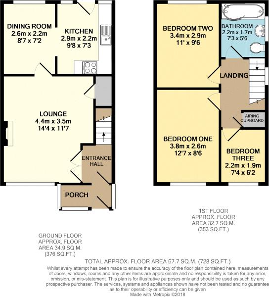 Free property report 15 Dalecroft Road, Carcroft, Doncaster, DN6 8AN ...