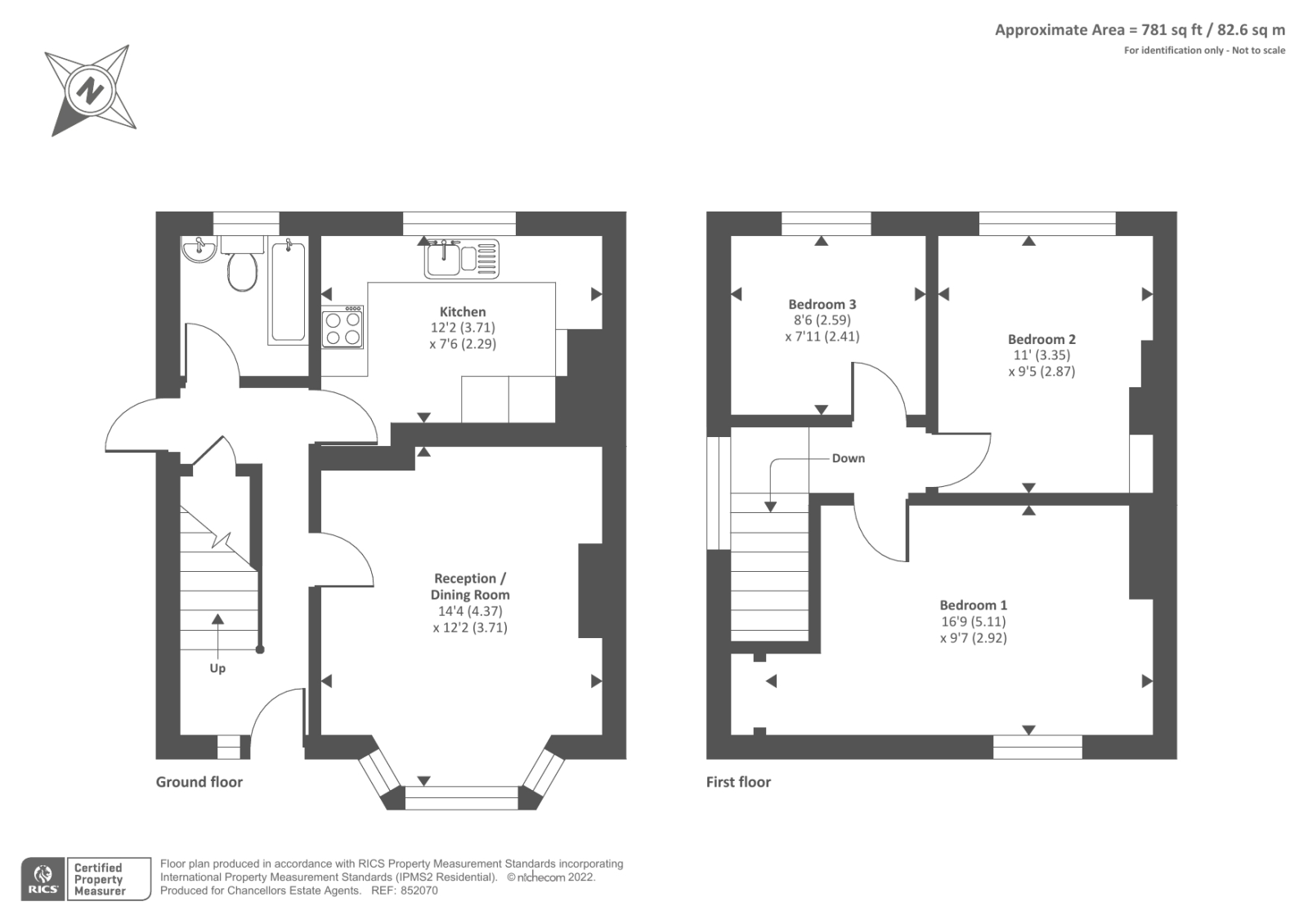 Reading RG2,, 3 bedroom semi-detached house for sale - 61601794 ...