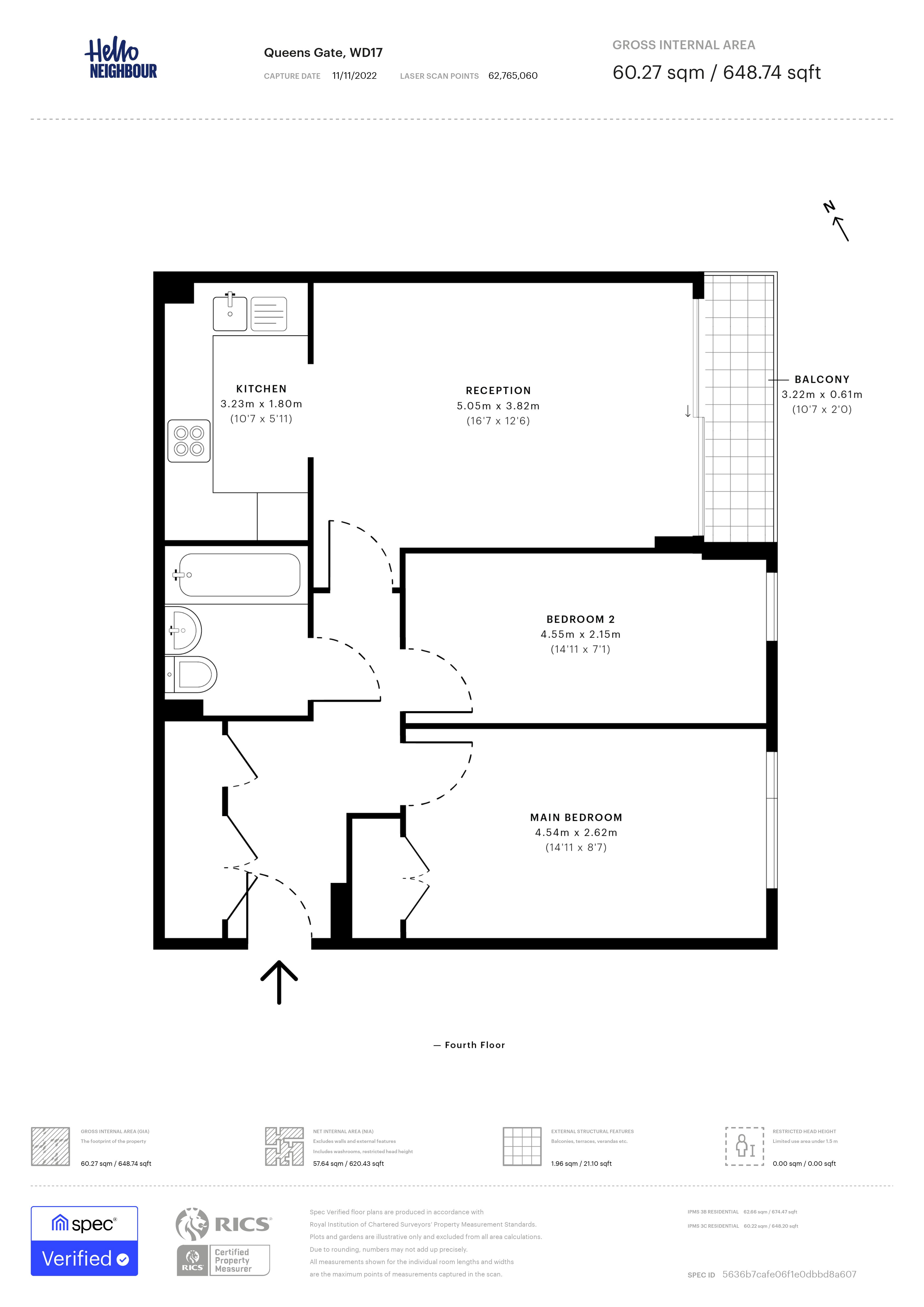 Lord Street, London WD17, 2 bedroom flat to rent - 63038543 | PrimeLocation