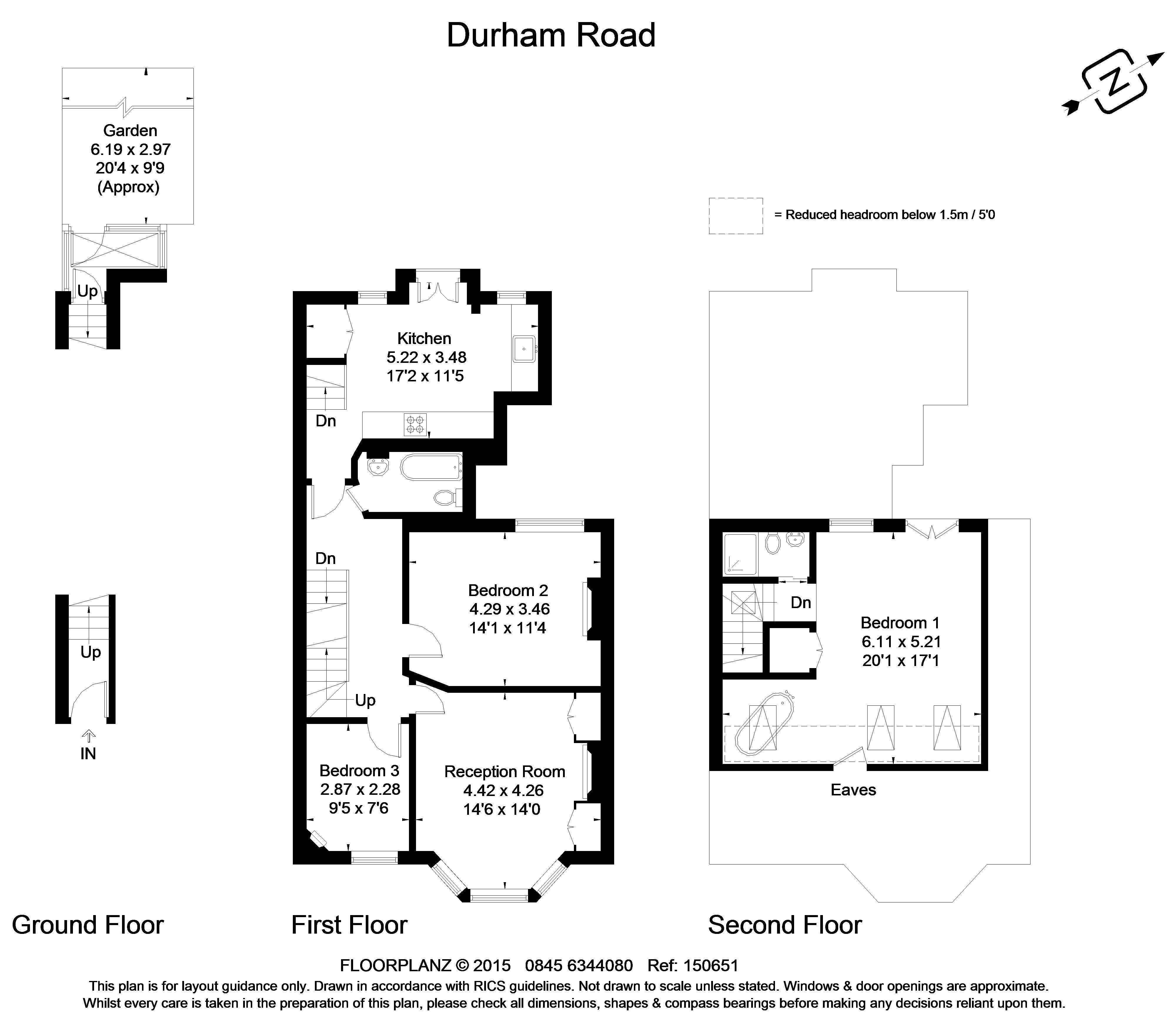 Durham Road, London SW20, 3 bedroom maisonette to rent - 64043644 ...