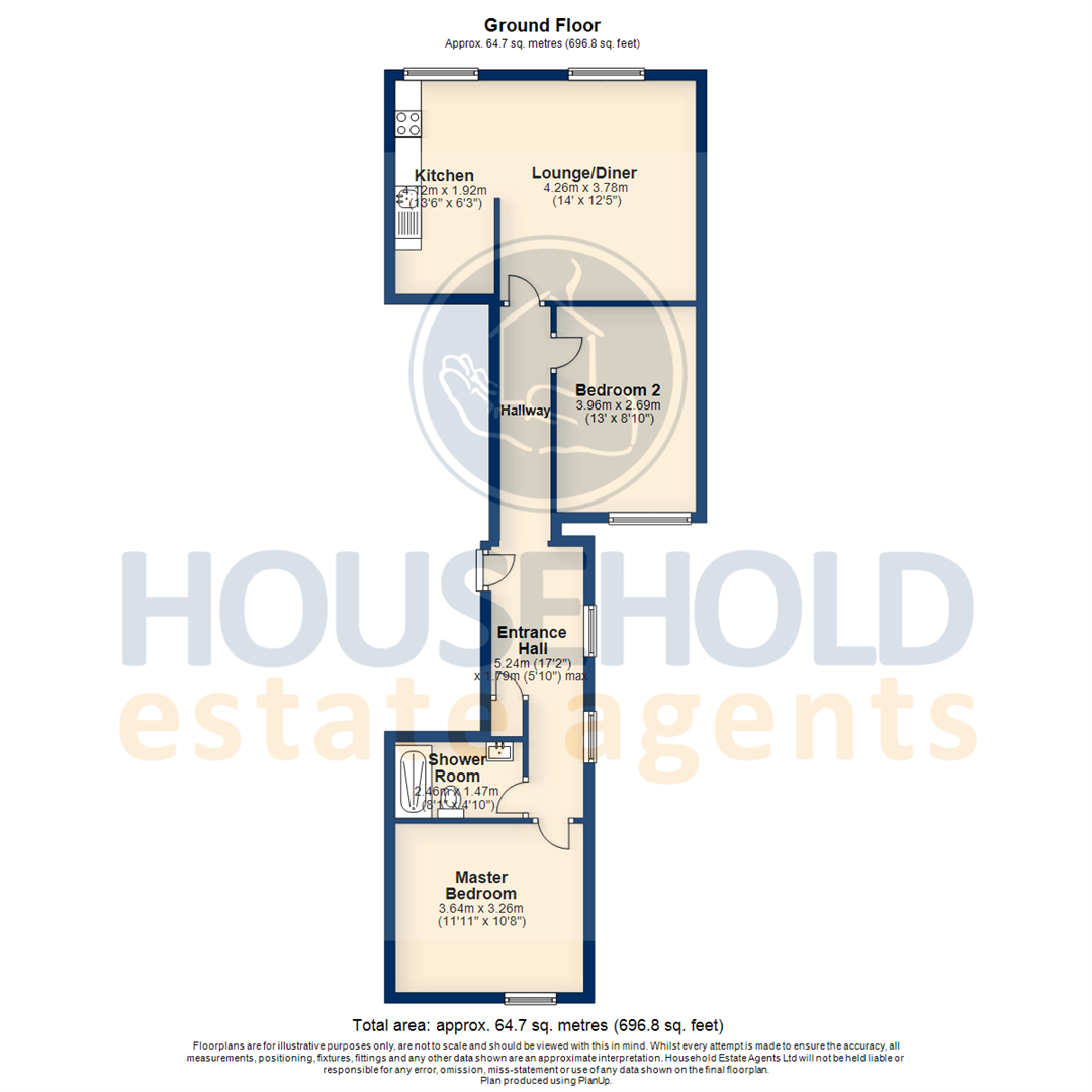 Free property report 10, Rush Court, Bedford, MK40 3JT - Chimnie