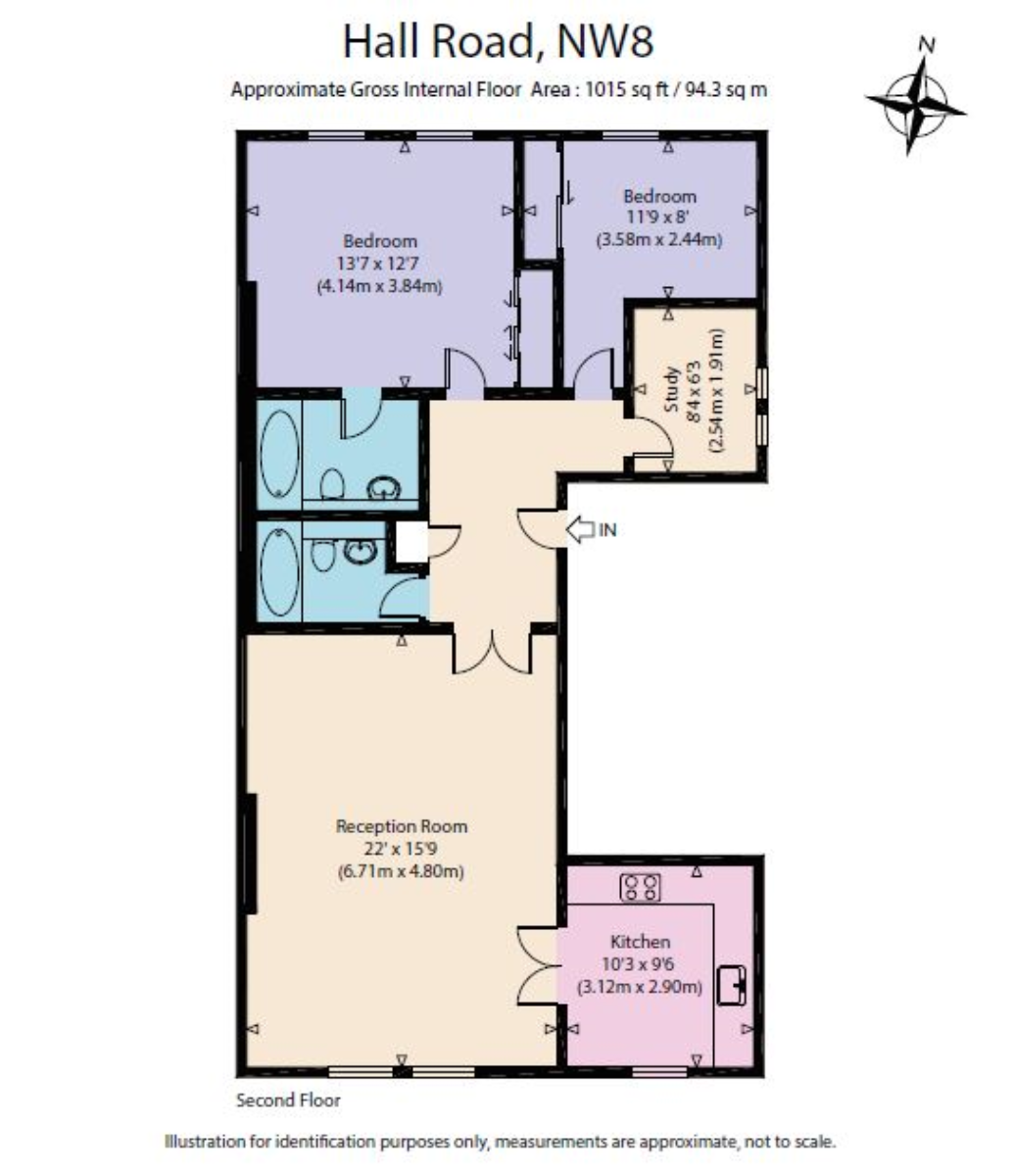 Free property report Flat 4, 12 Hall Road, London, City Of Westminster ...