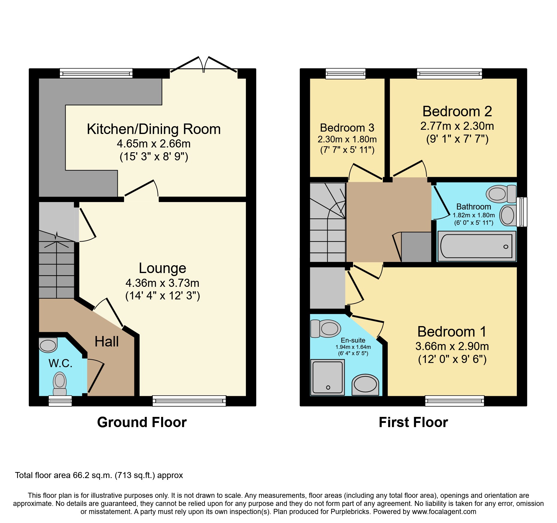 Avalon Gardens, Harworth, Doncaster DN11, 3 bedroom semi-detached house ...