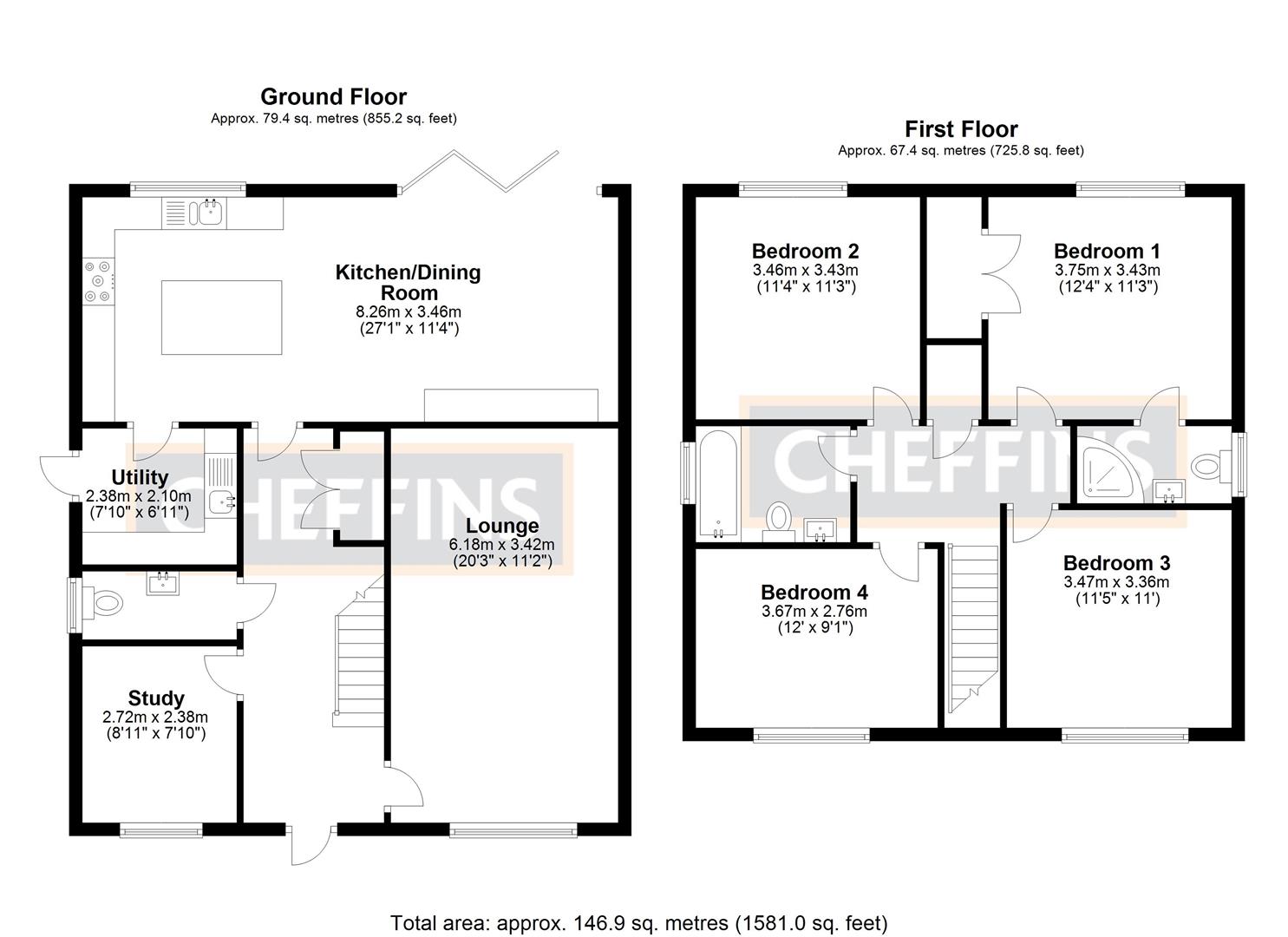 Mereside, Soham, Ely CB7, 4 bedroom detached house for sale - 64445207 ...