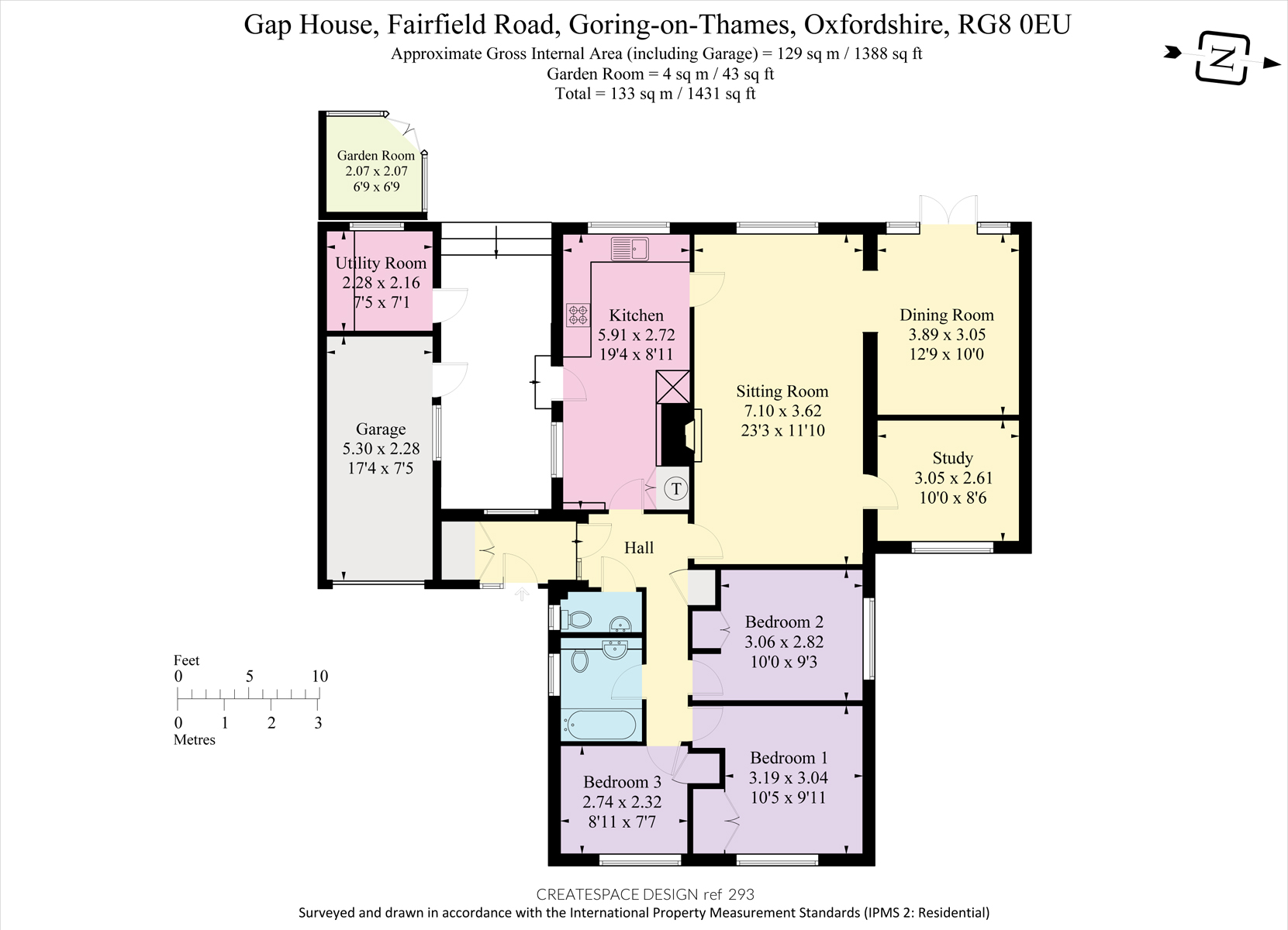 Gap House, Goring On Thames RG8, 3 bedroom bungalow for sale - 62528463 ...