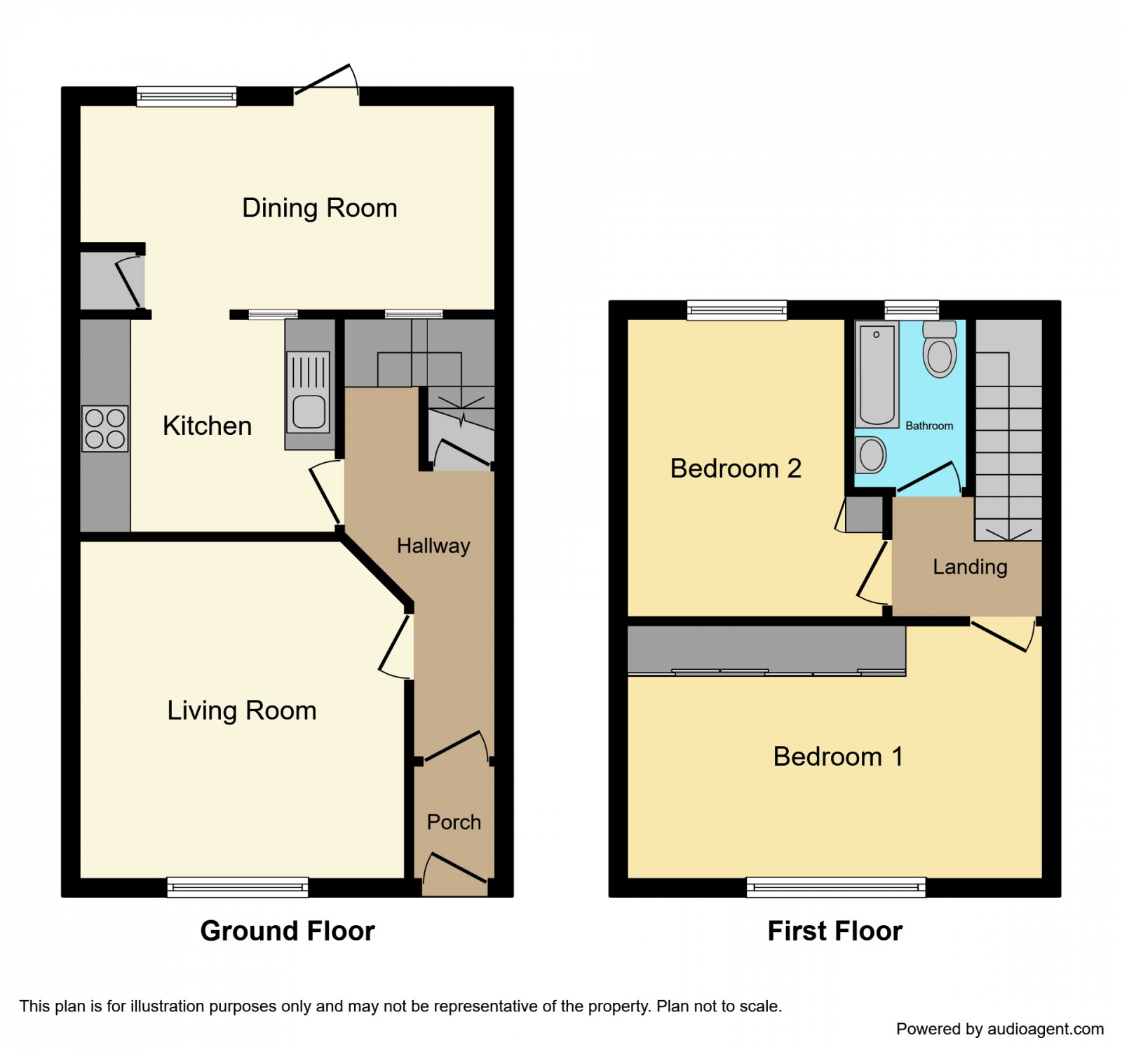 Ilchester Road Becontree Dagenham Rm8 2 Bedroom Terraced House For