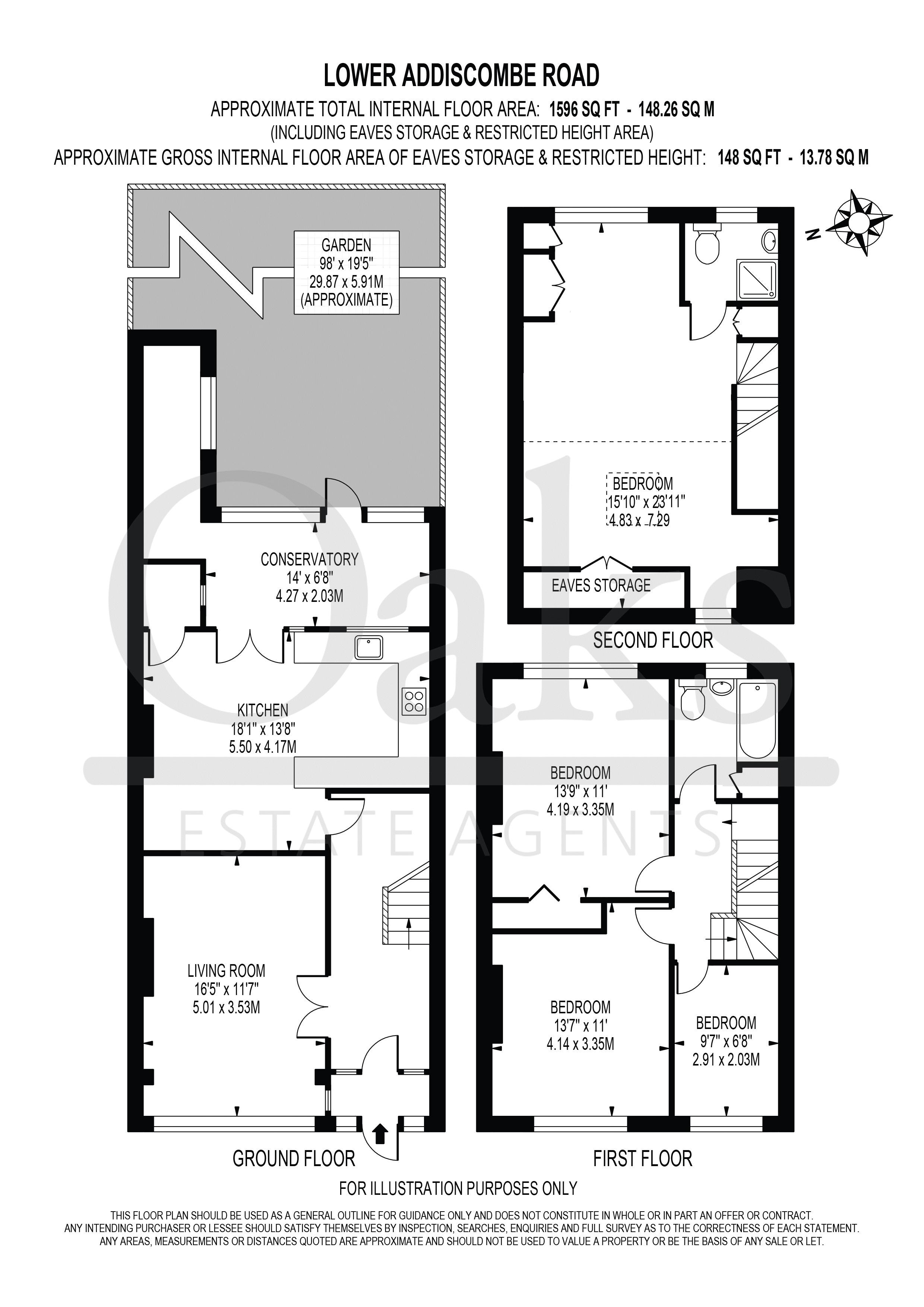 Lower Addiscombe Road, Addiscombe, Croydon CR0, 4 bedroom terraced ...