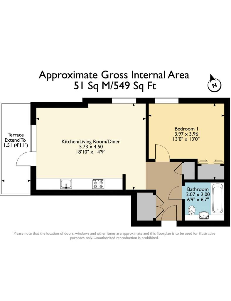 Acton Lane, London NW10, 1 bedroom flat for sale - 65084856 | PrimeLocation