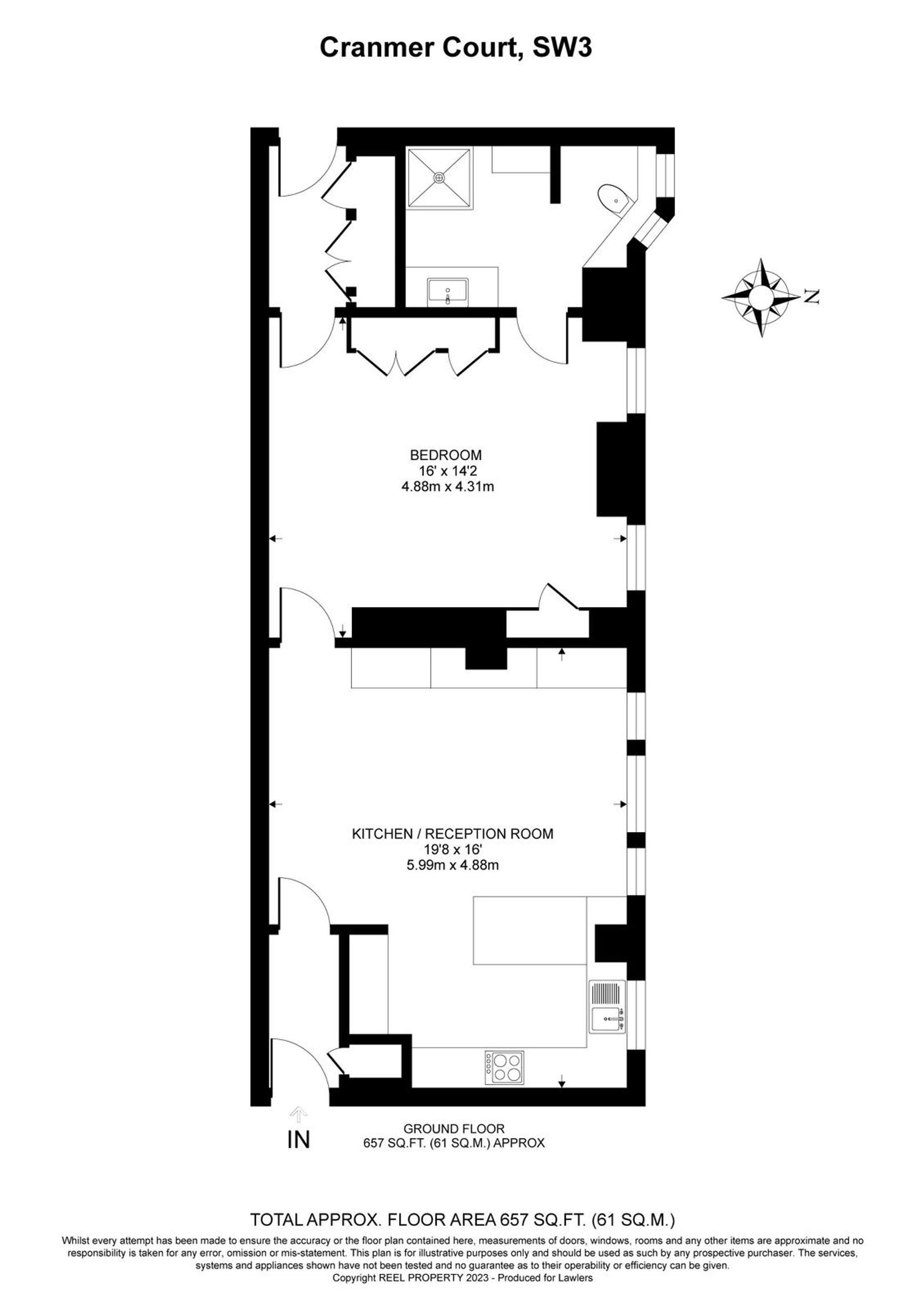 Whiteheads Grove, Chelsea SW3, 1 bedroom flat to rent - 66345432 ...