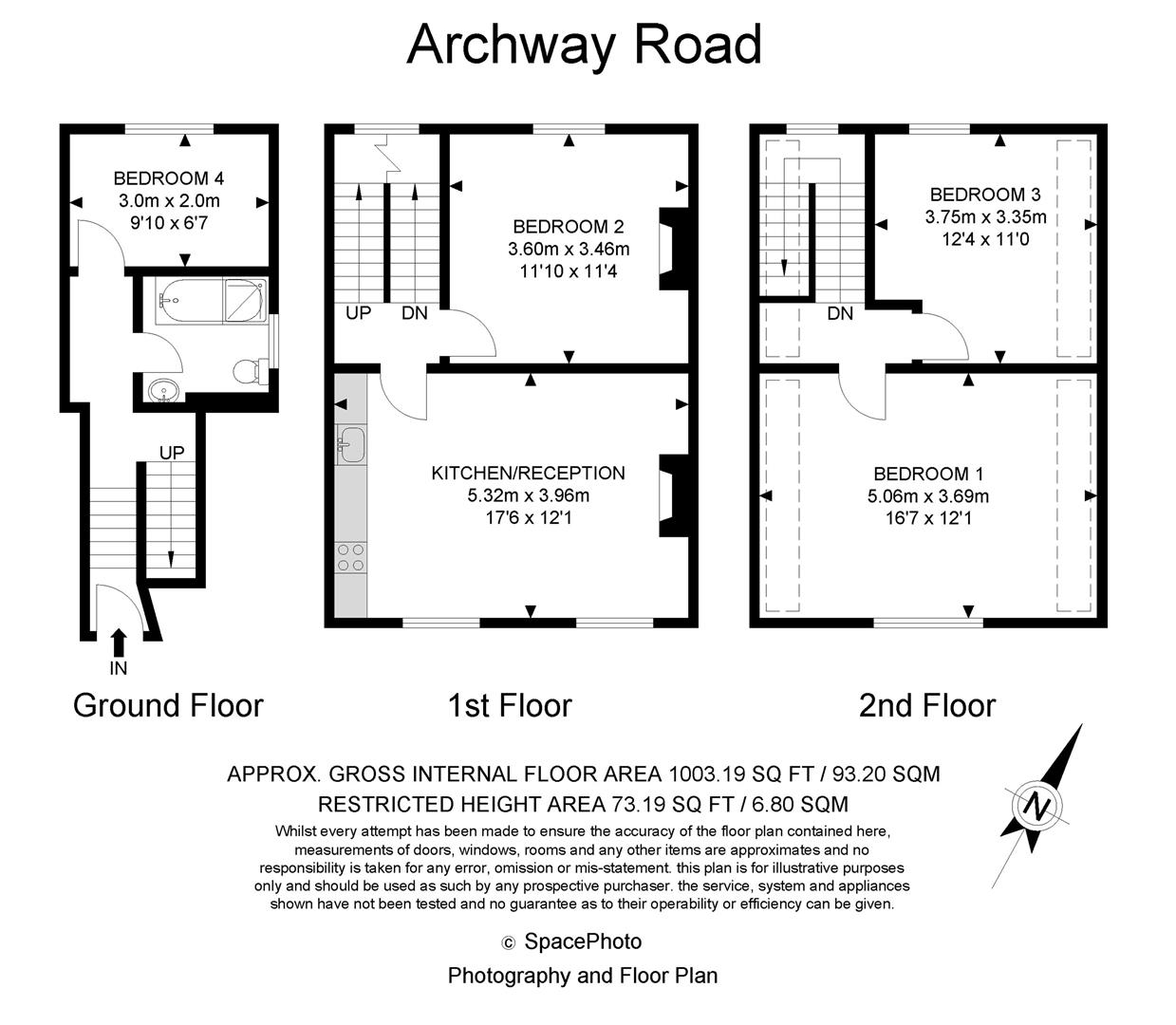 4 bed flat for sale in Archway Road, Highgate N6 - Zoopla