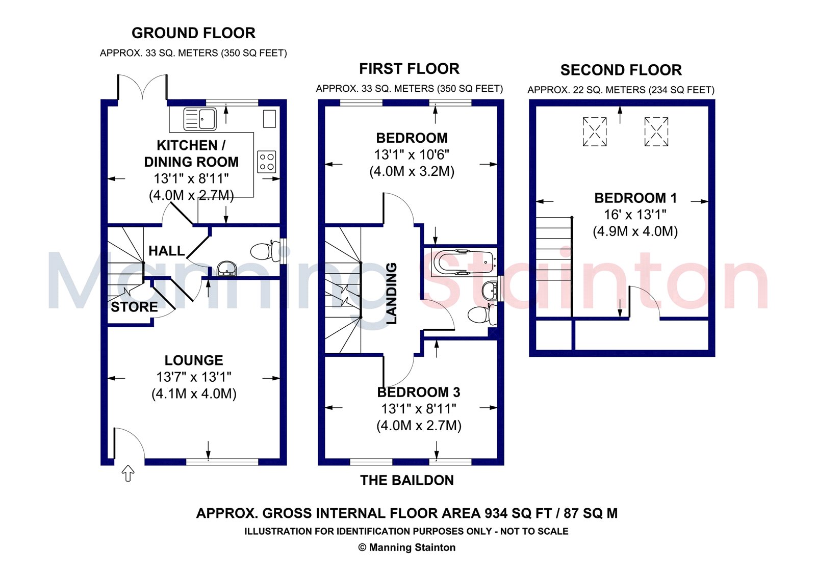 Plot 30 - Baildon, Skelton Gate, Leeds LS9, 3 bedroom semi-detached ...