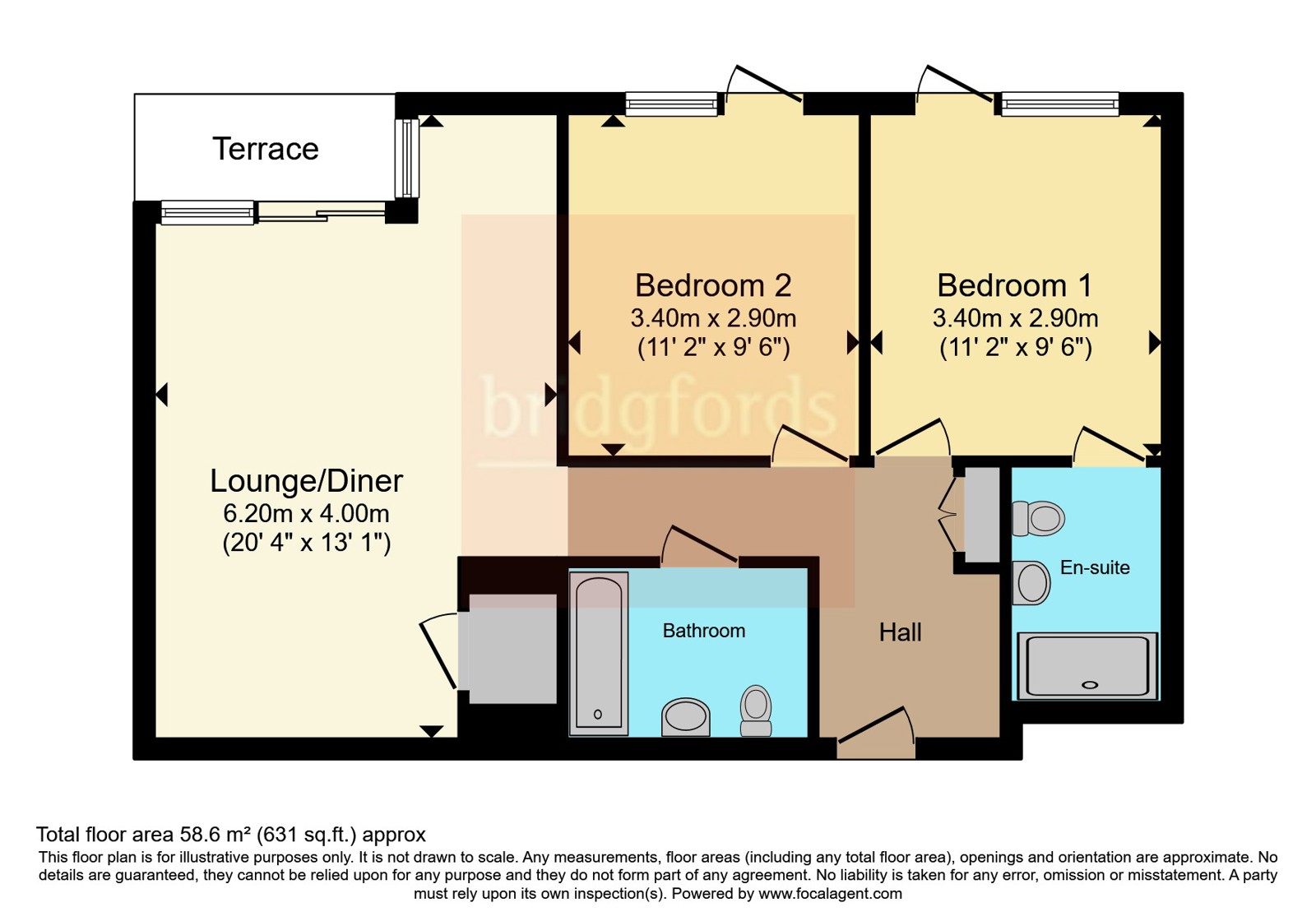 The Avenue, Leeds, West Yorkshire LS9, 2 bedroom flat for sale ...