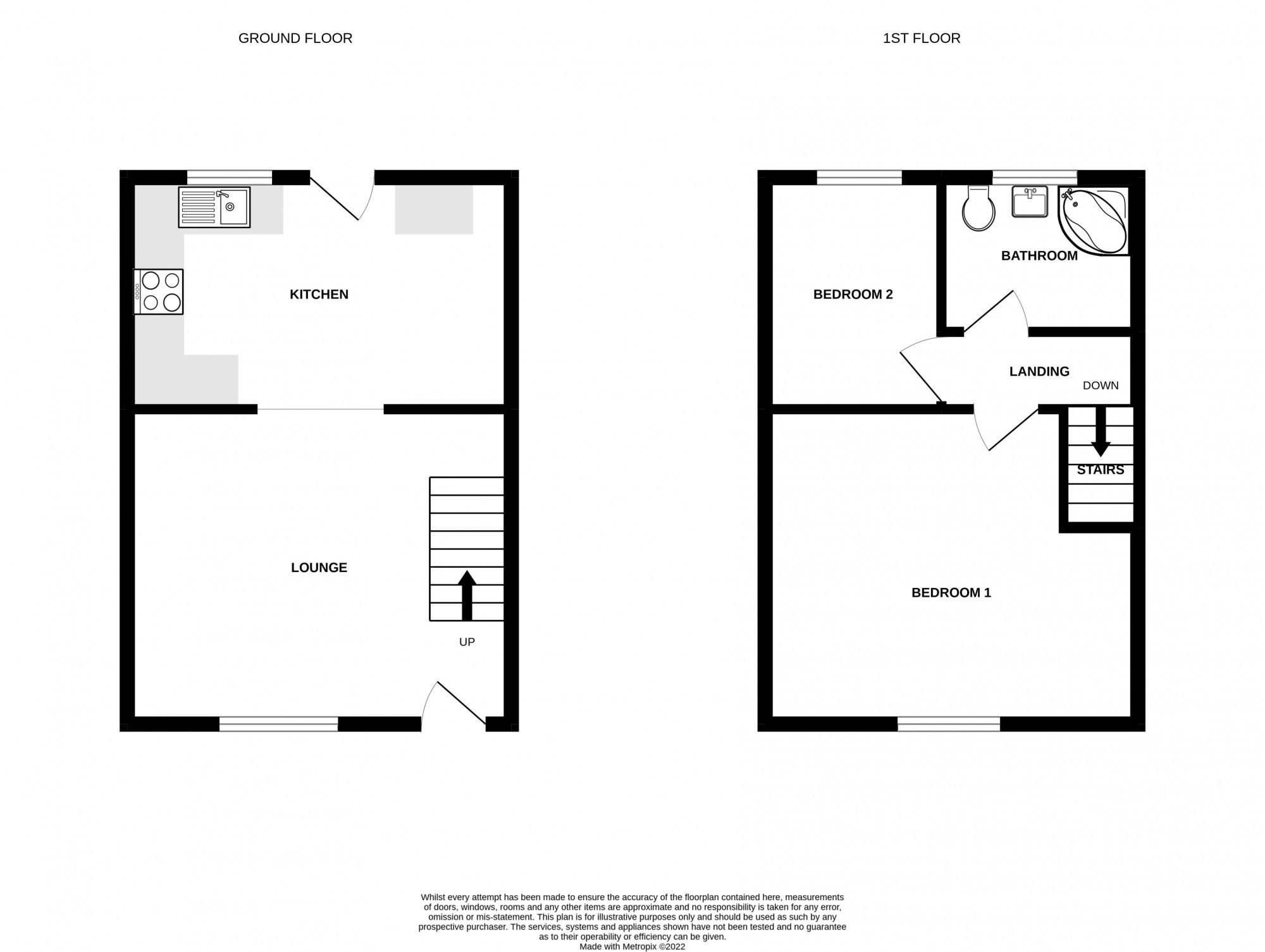 Arkwright Road, Preston PR1, 2 bedroom terraced house for sale ...