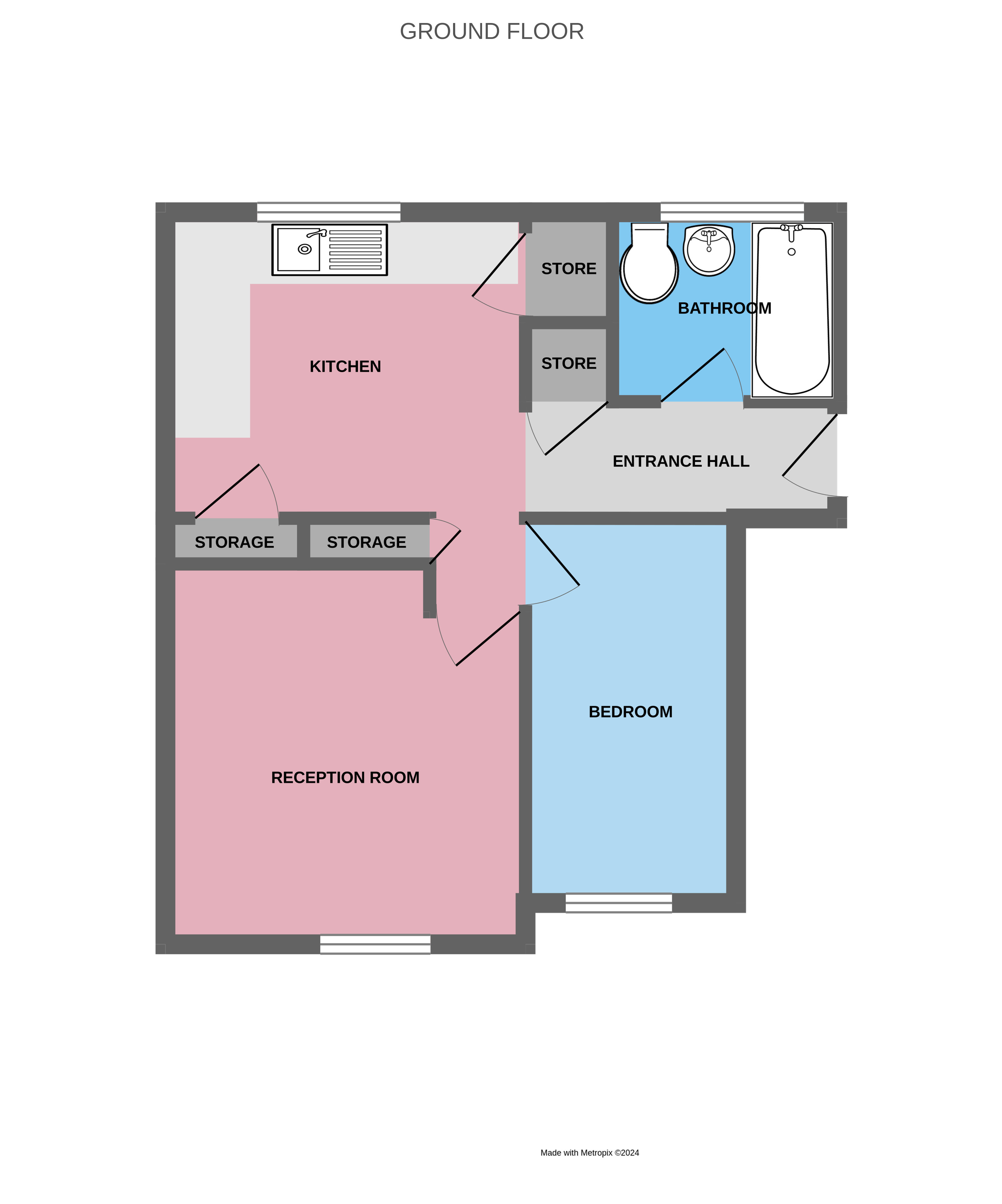 Beaconsfield, Brookside, Telford, Shropshire TF3, 1 bedroom flat to ...