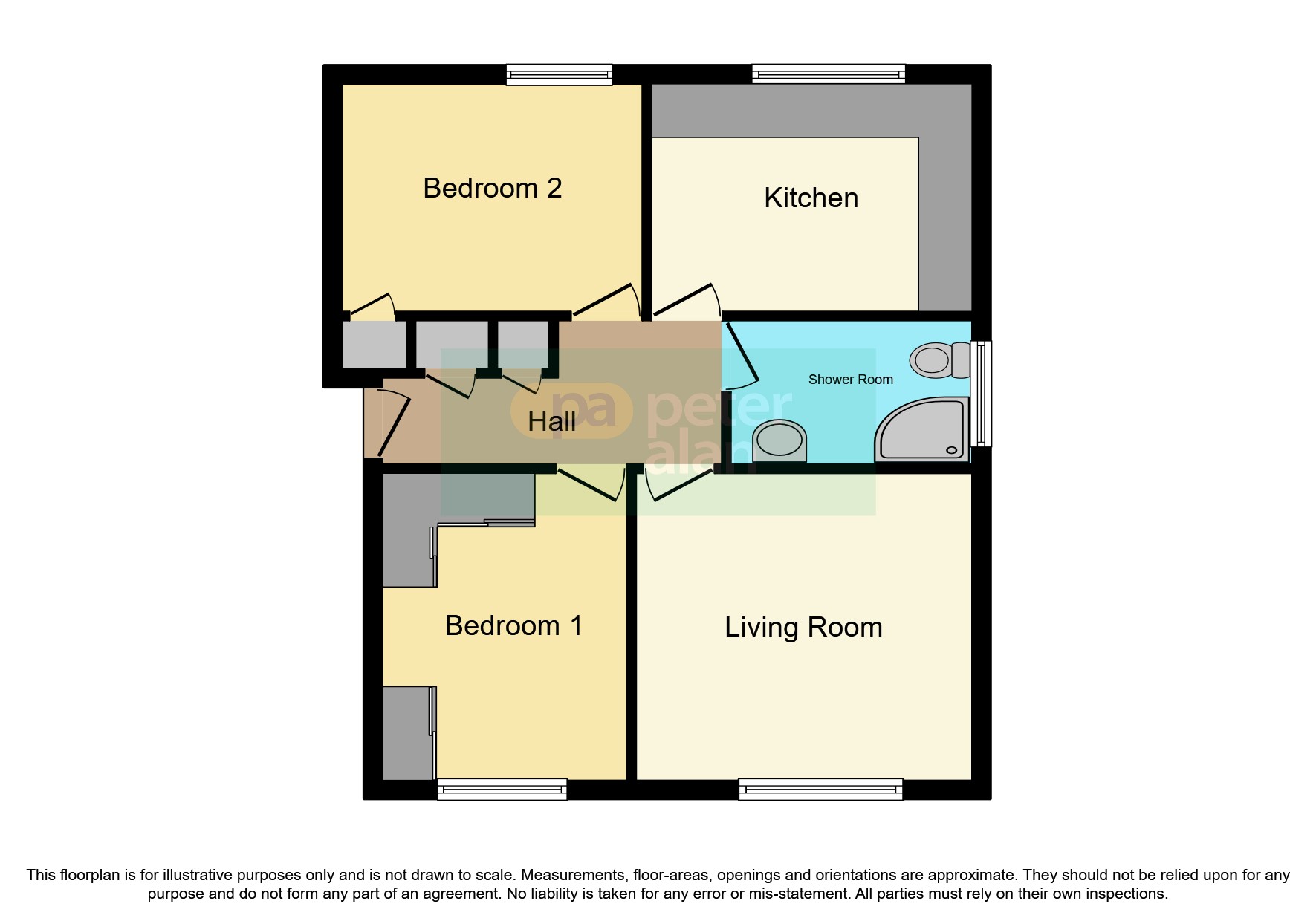 Wentloog Close, Rumney, Cardiff CF3, 2 bedroom flat for sale - 64342051 ...