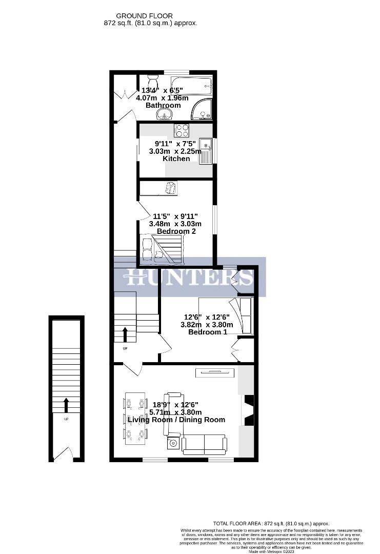 Ellerton Road, Surbiton KT6, 2 bedroom flat to rent - 66180489 ...
