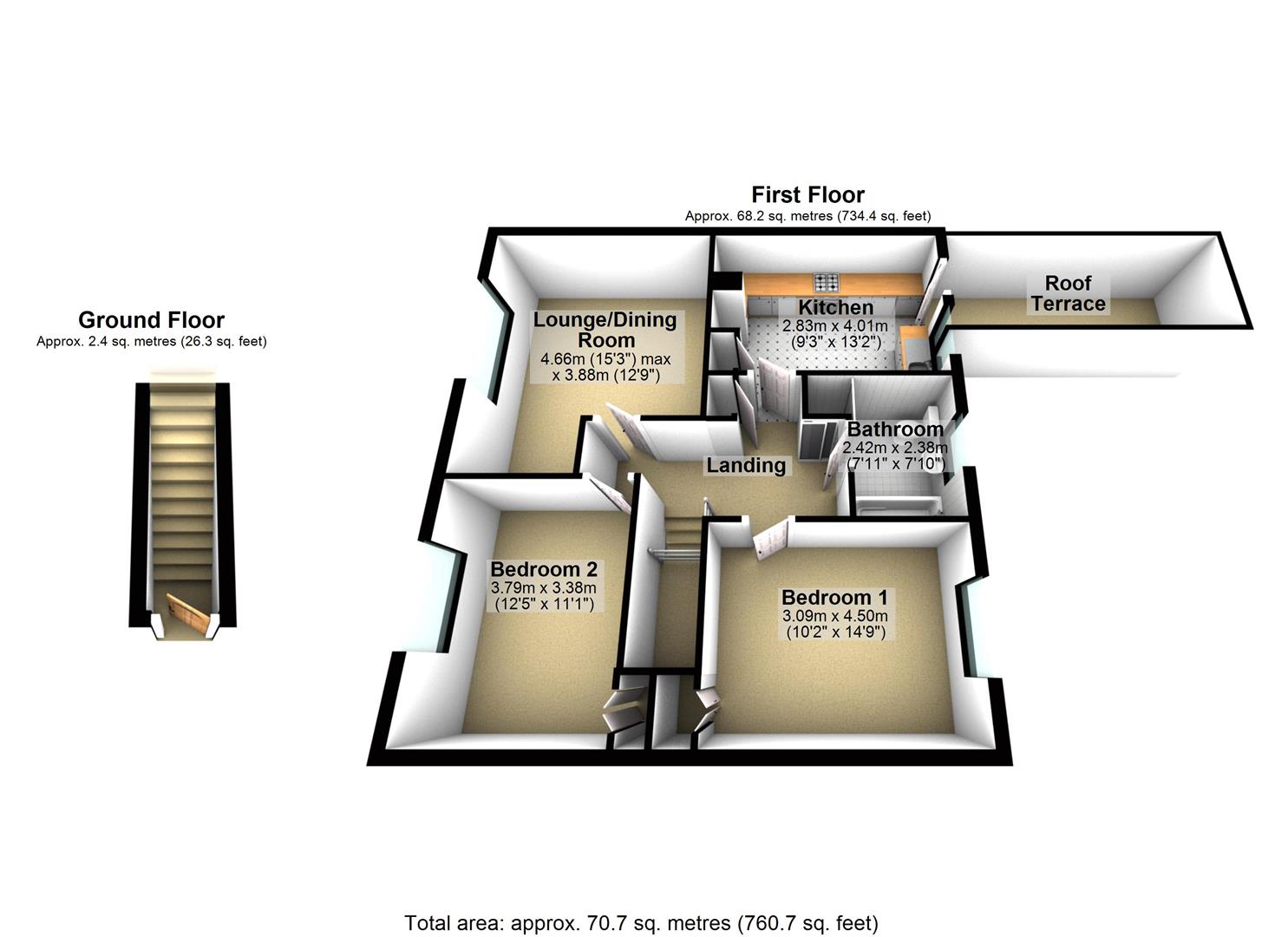 The Copse, London E4, 2 bedroom flat for sale - 64739627 | PrimeLocation