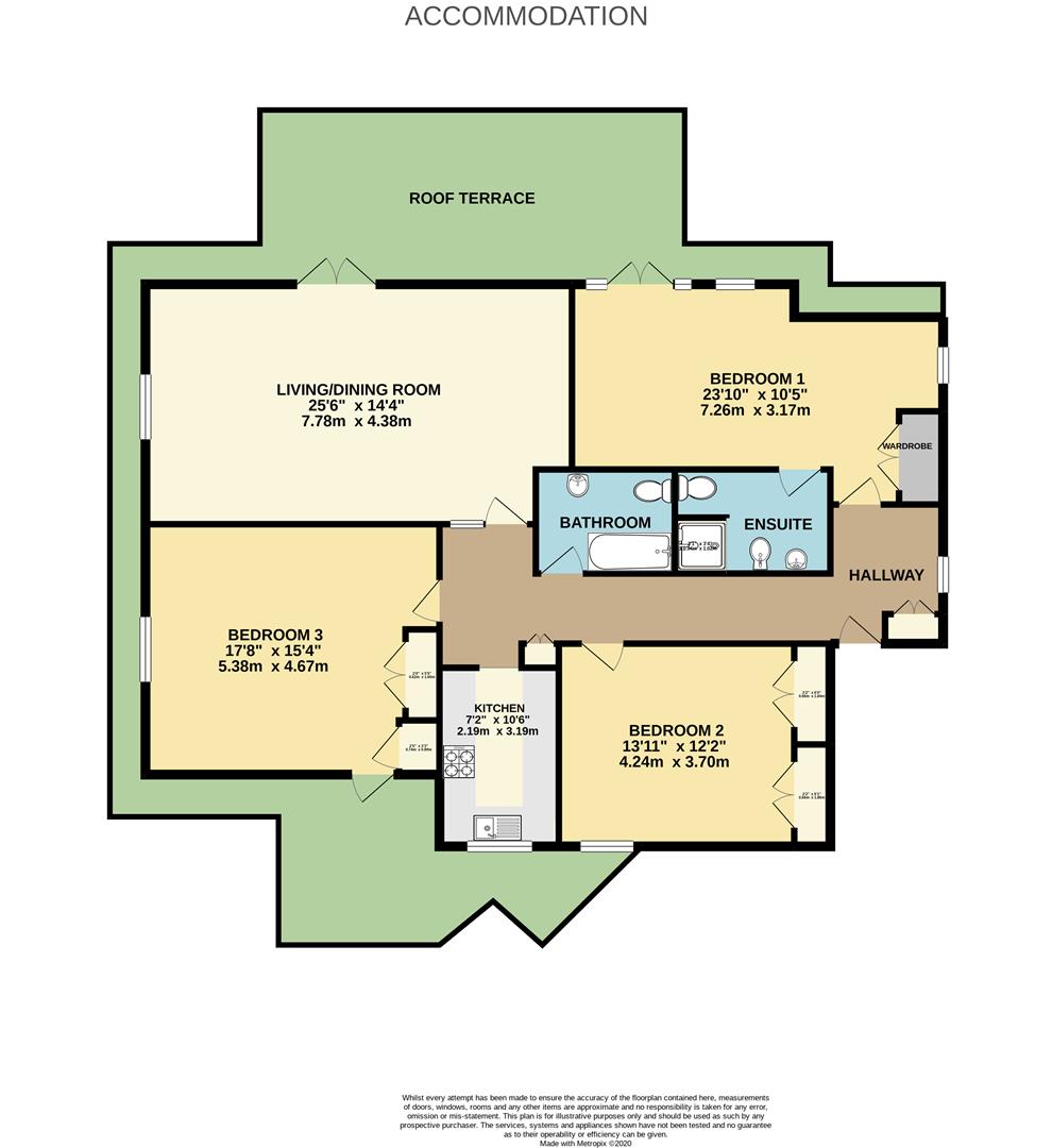 3 bed flat for sale in Colleton Crescent, St Leonards, Exeter EX2 - Zoopla