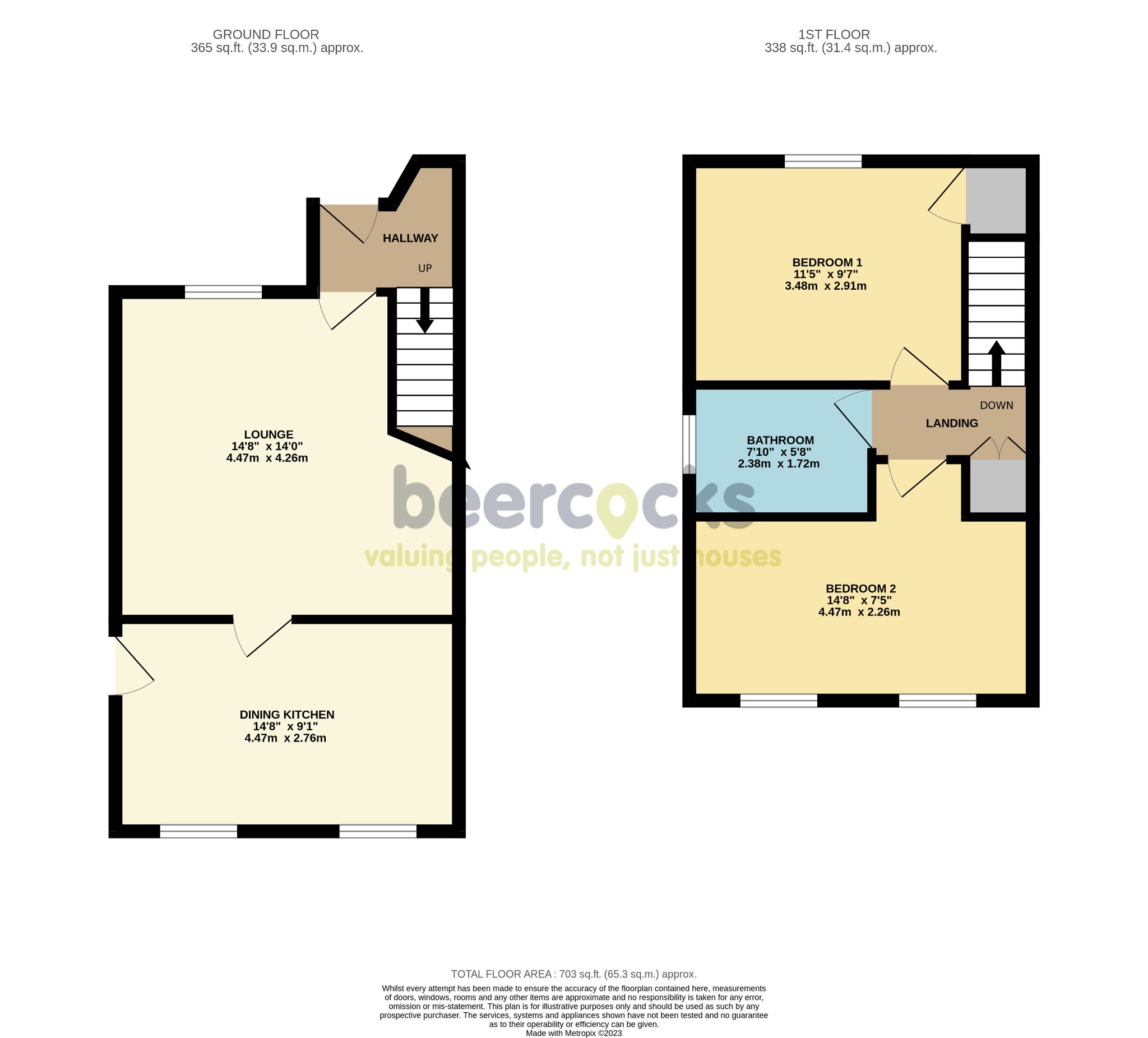 Knights Way Beverley Hu17 2 Bedroom Semi Detached House For Sale