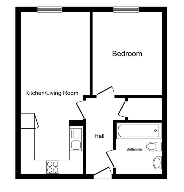 Michigan Point, Tower B, Michigan Avenue, Salford M50, 1 bedroom flat ...