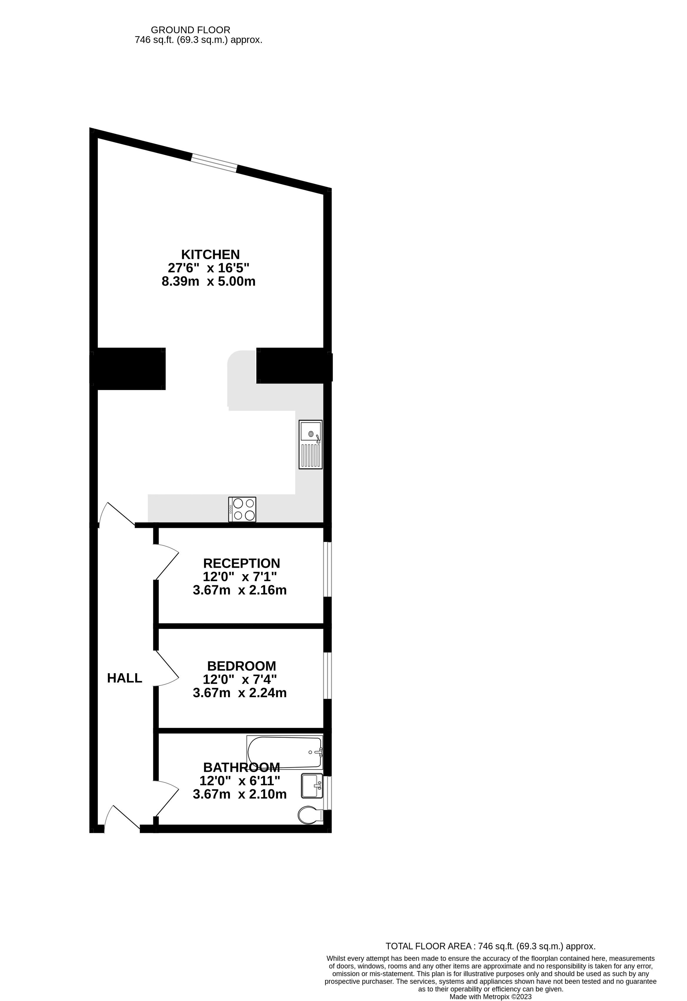 Fore Street, Hayle TR27, 2 bedroom flat for sale - 65601810 | PrimeLocation