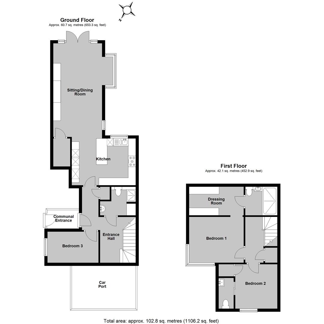 Saltway Court, West Cliff, Whitstable CT5, 3 bedroom flat for sale ...