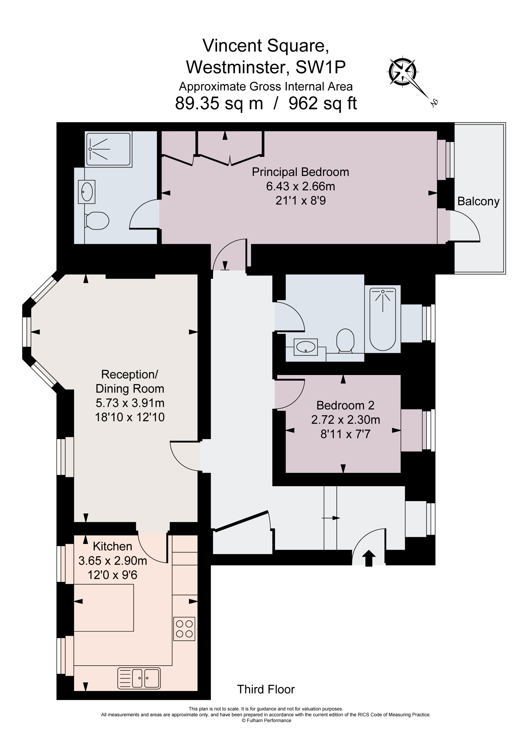 Vincent Square, London SW1P, 2 bedroom flat for sale - 64943368 ...
