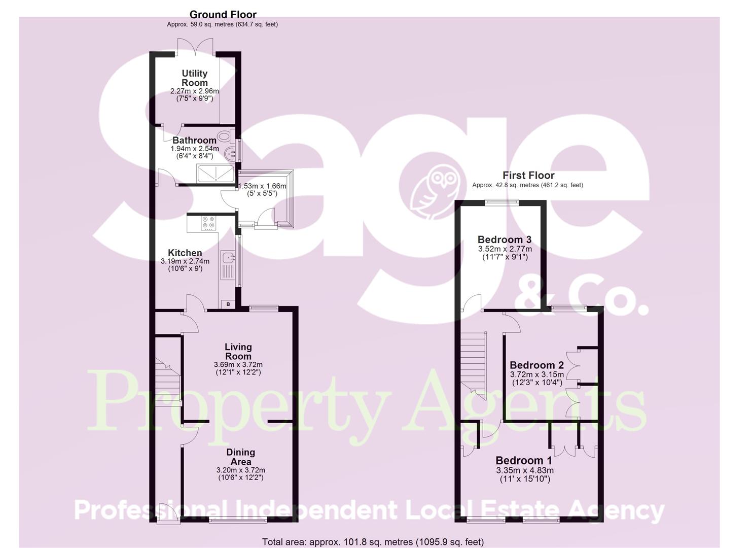 Park Place, Risca, Newport NP11, 3 bedroom semi-detached house for sale ...