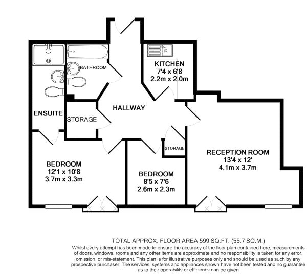 2 bed flat for sale in The Picture House, Cheapside, Reading, Berkshire ...