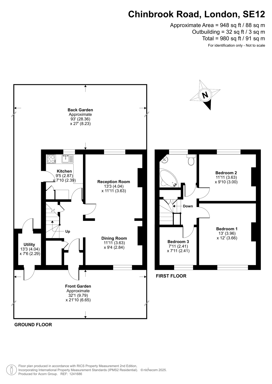 Chinbrook Road, London SE12, 3 bedroom semi-detached house for sale ...