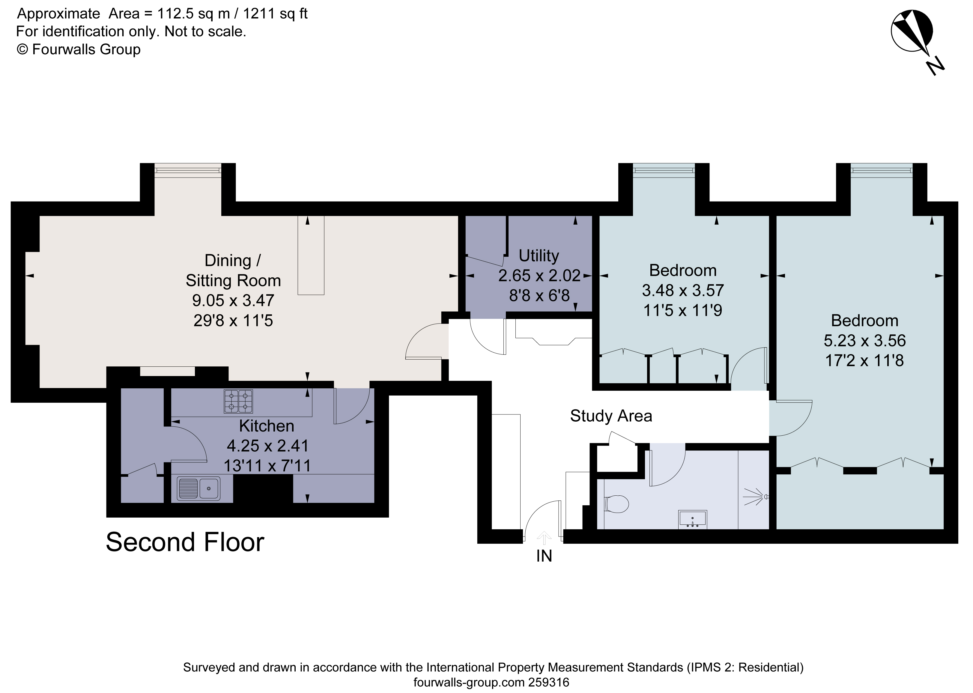 2 bed property for sale in Yattendon Court, Yattendon, Thatcham ...