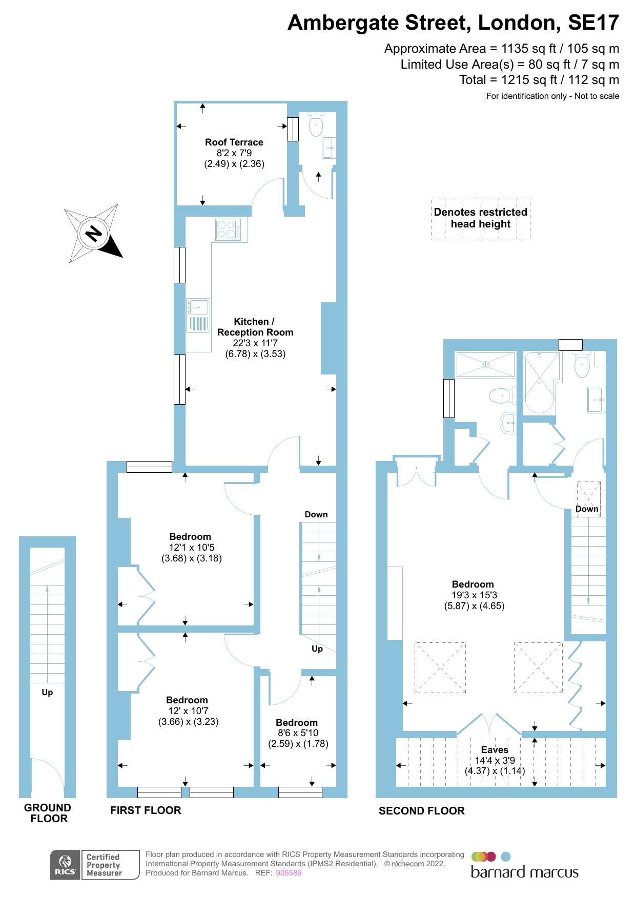 Ambergate Street, London SE17, 4 bedroom maisonette for sale - 62598354 ...