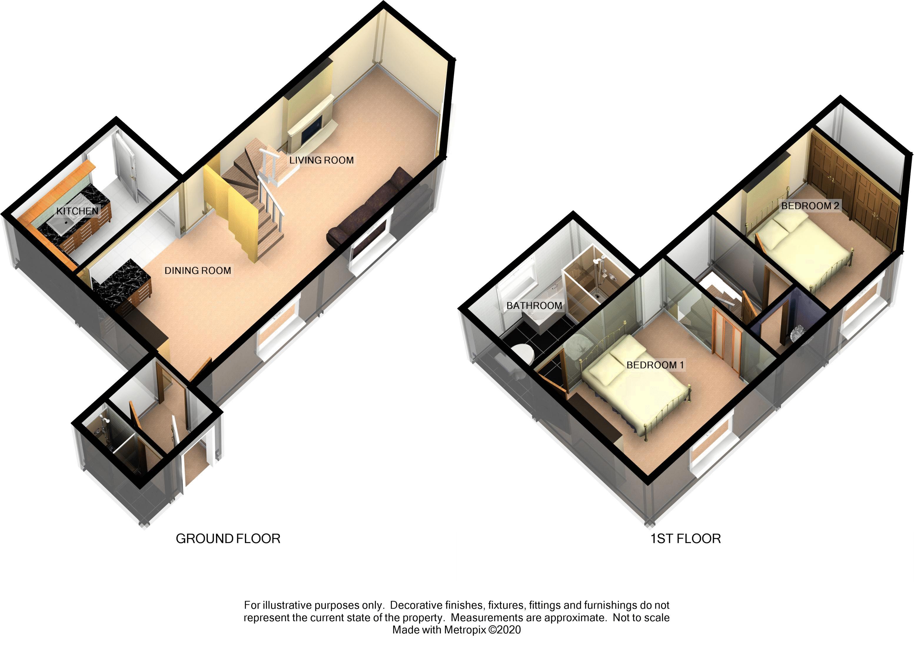 2 bed terraced house for sale in Well Street, Exeter EX4 - Zoopla