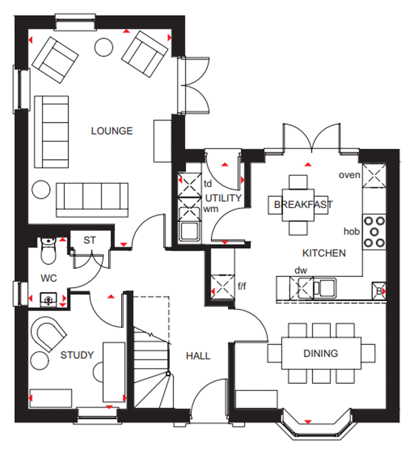 "Avondale" at Tilstock Road, Whitchurch SY13, 4 bedroom detached house for sale - 65051858 ...