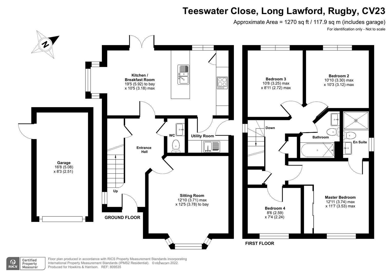 Teeswater Close, Long Lawford, Rugby CV23, 4 bedroom detached house for sale - 60754698 ...