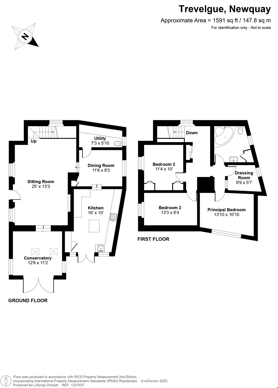 Trevelgue, Newquay, Cornwall TR8, 3 bedroom semi-detached house for ...