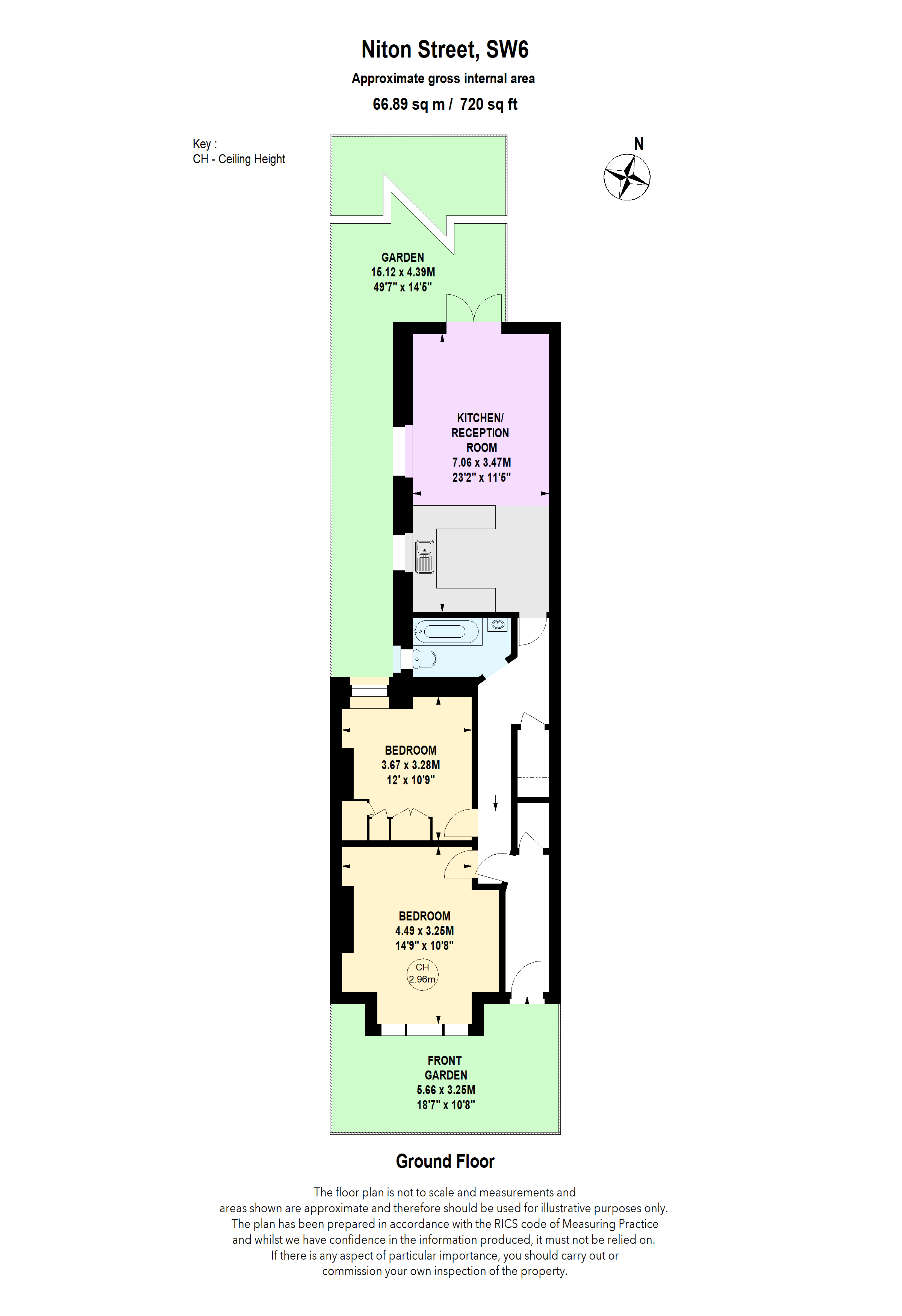 Niton Street, Fulham SW6, 2 bedroom flat for sale - 65583203 ...