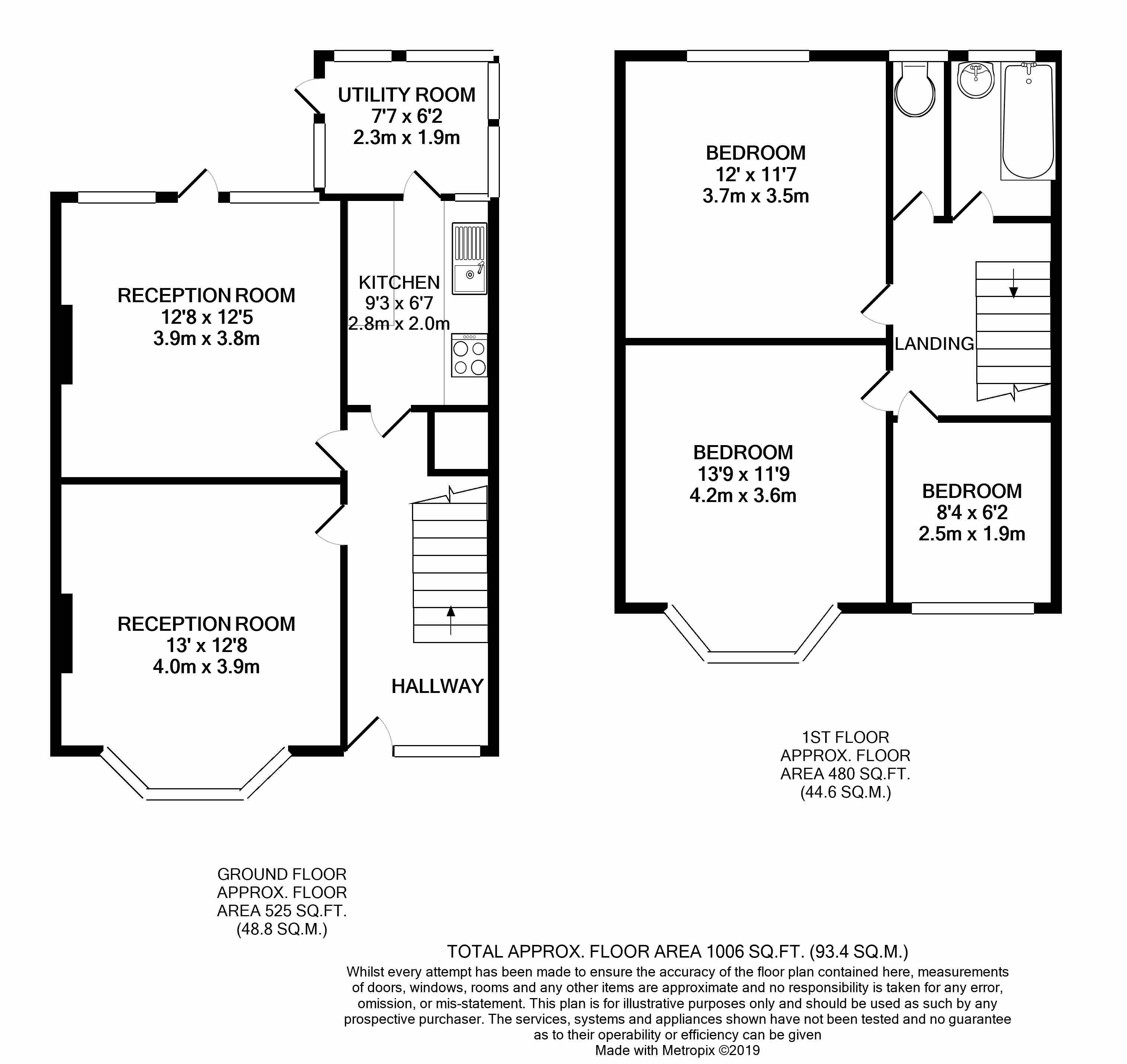 Free property report 74, Bradley Road, London, SE19 3NS - Chimnie